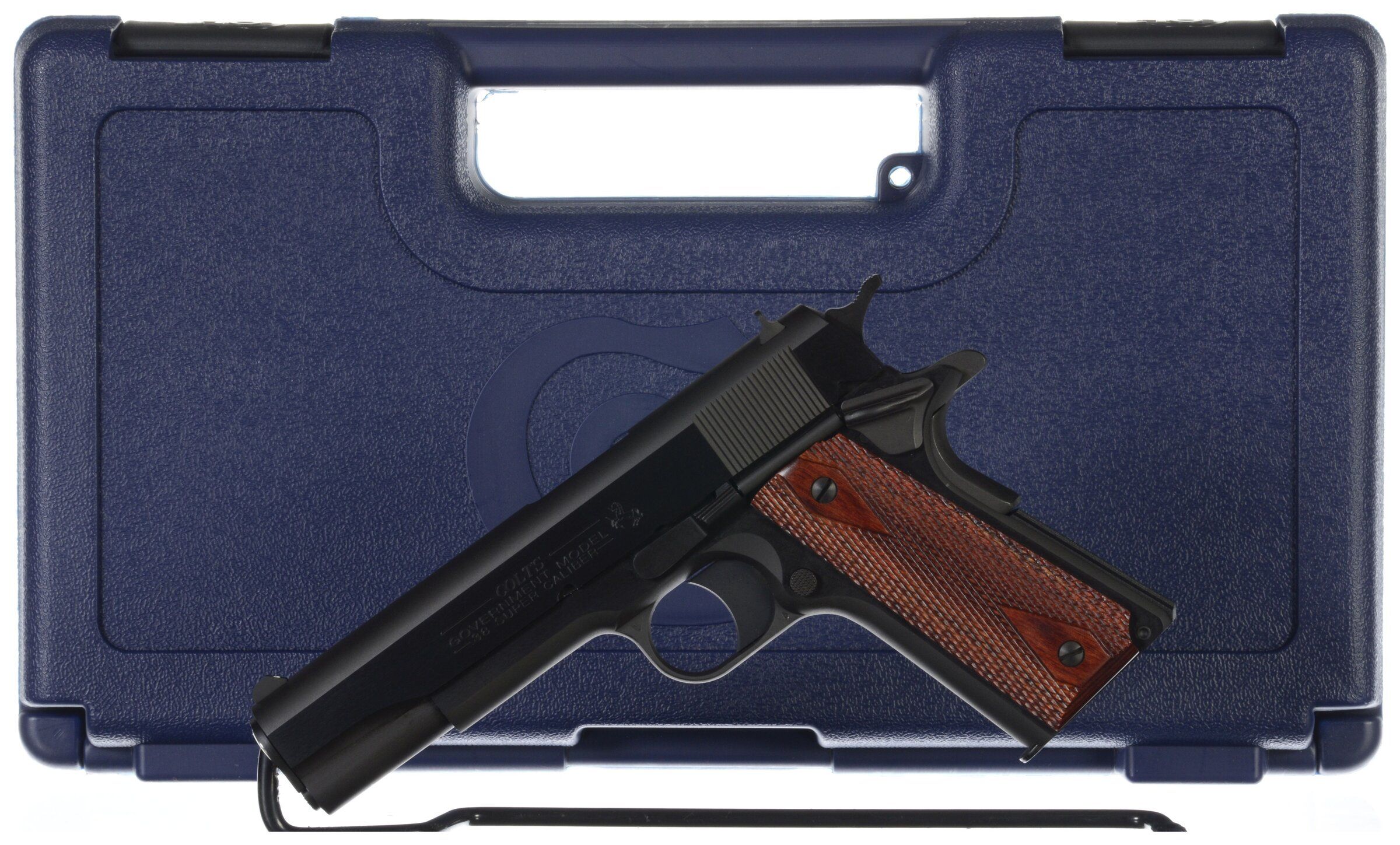 Colt Government Model 100 Years of Service .38 Super Pistol | Rock ...