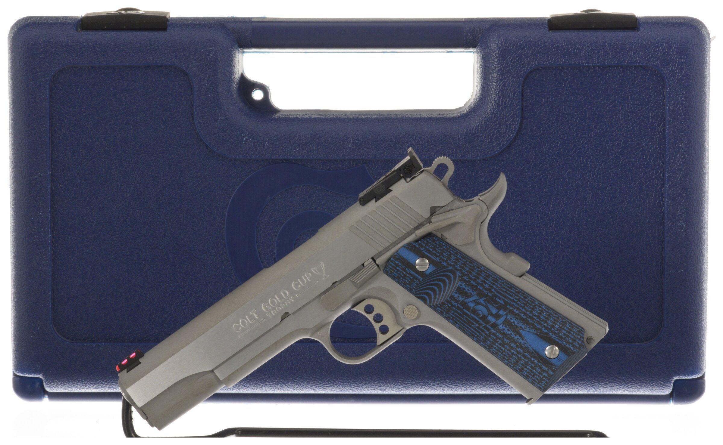 Colt Series 70 Gold Cup Trophy Semi-Automatic Pistol with Case | Rock ...
