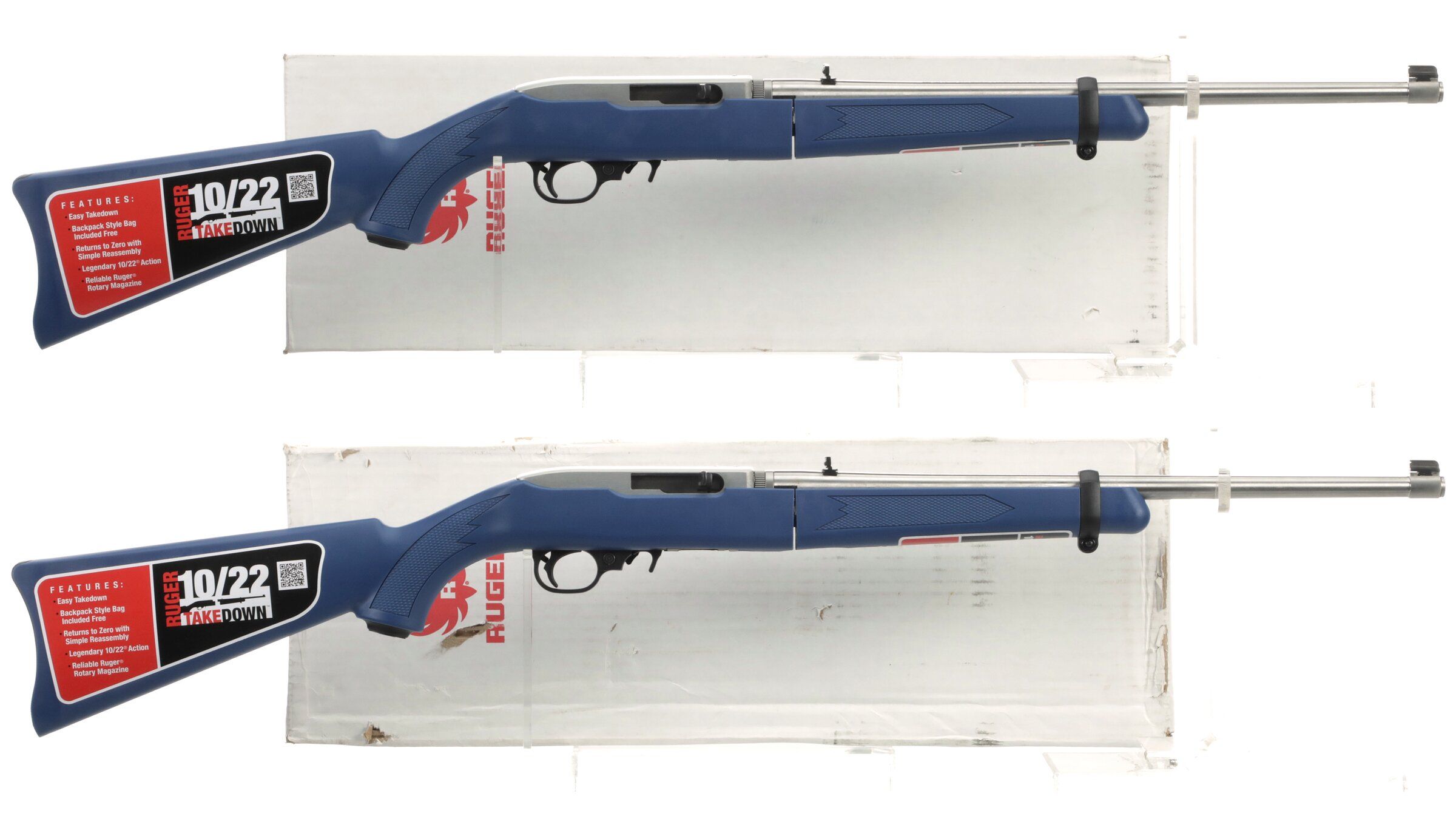 Two Ruger/Talo Model 10/22 USA Shooting Team Edition Rifles | Rock ...