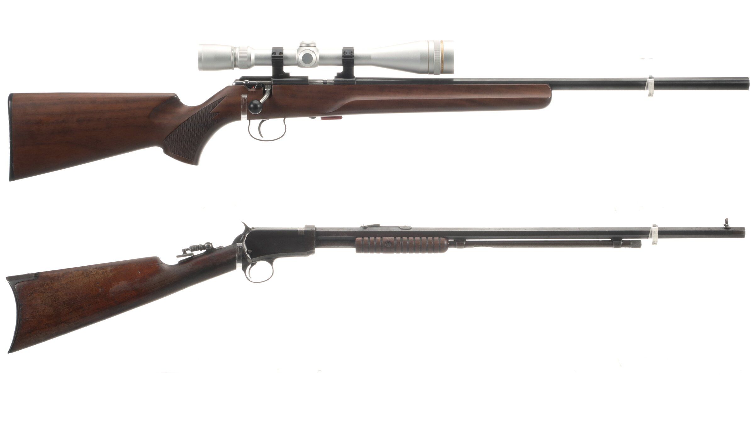 Two .22 Caliber Rifles | Rock Island Auction