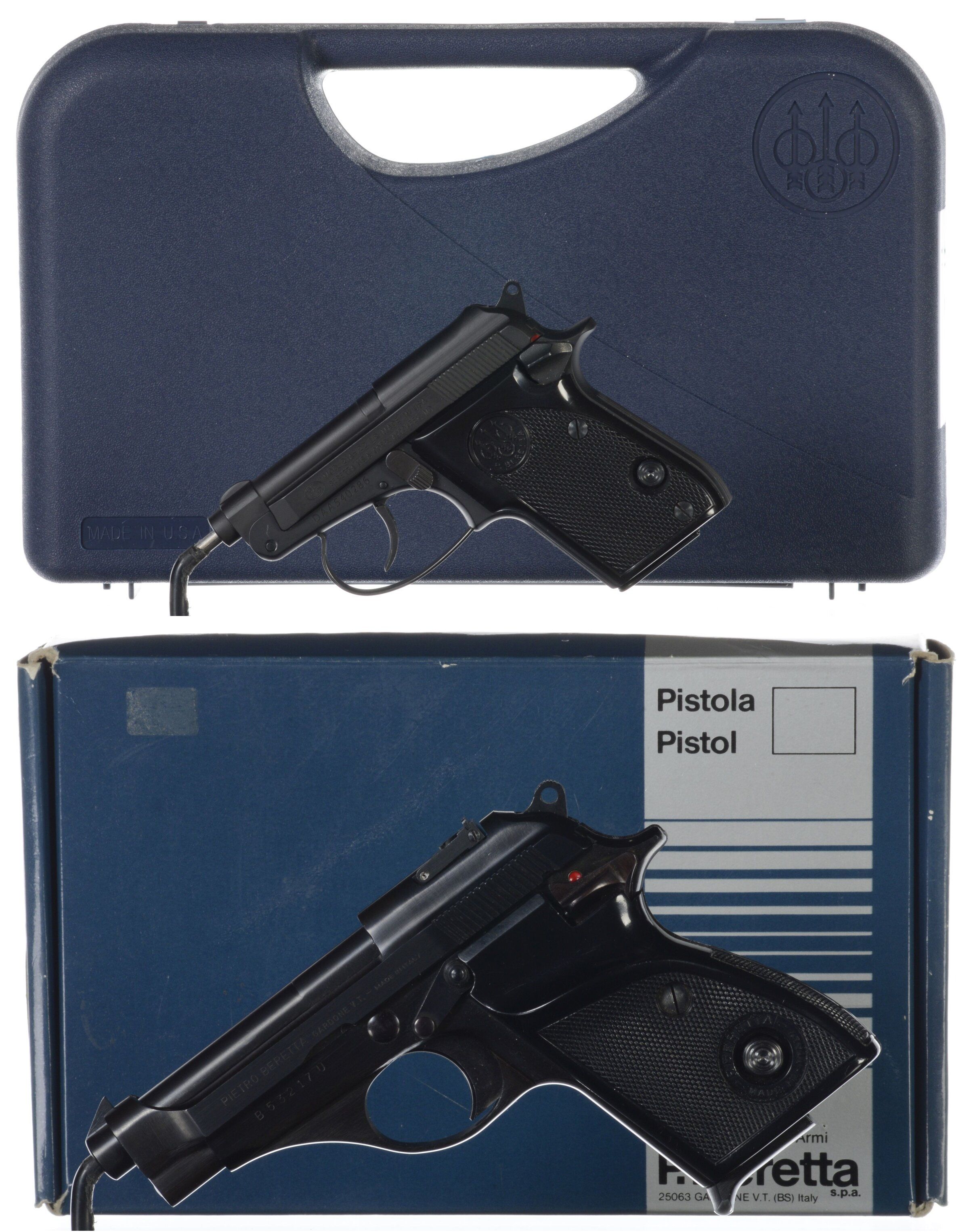 Two Beretta Semi-Automatic Pistols with Boxes | Rock Island Auction