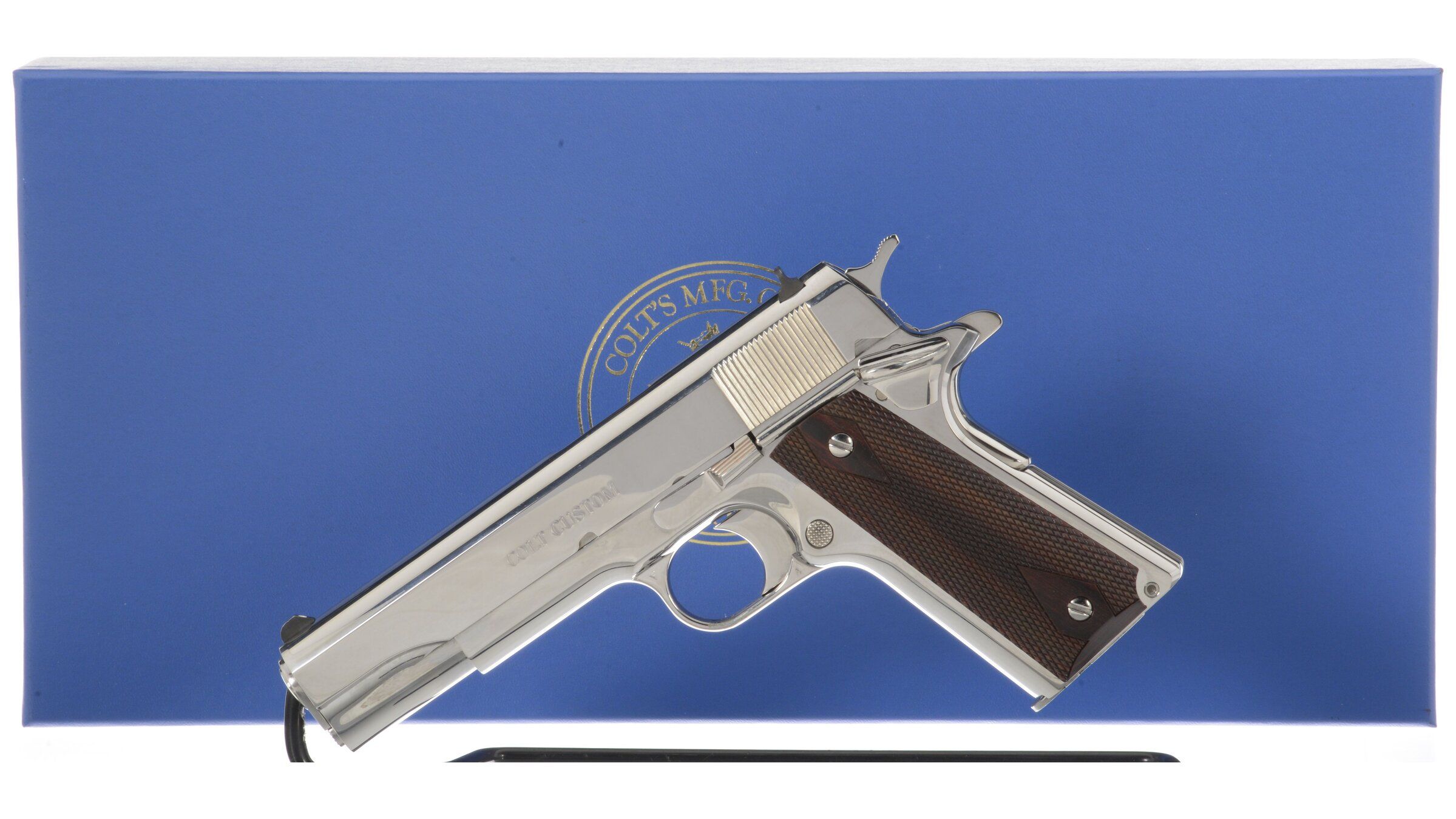 Colt Custom Government Model O .38 Super Semi-Automatic Pistol | Rock ...