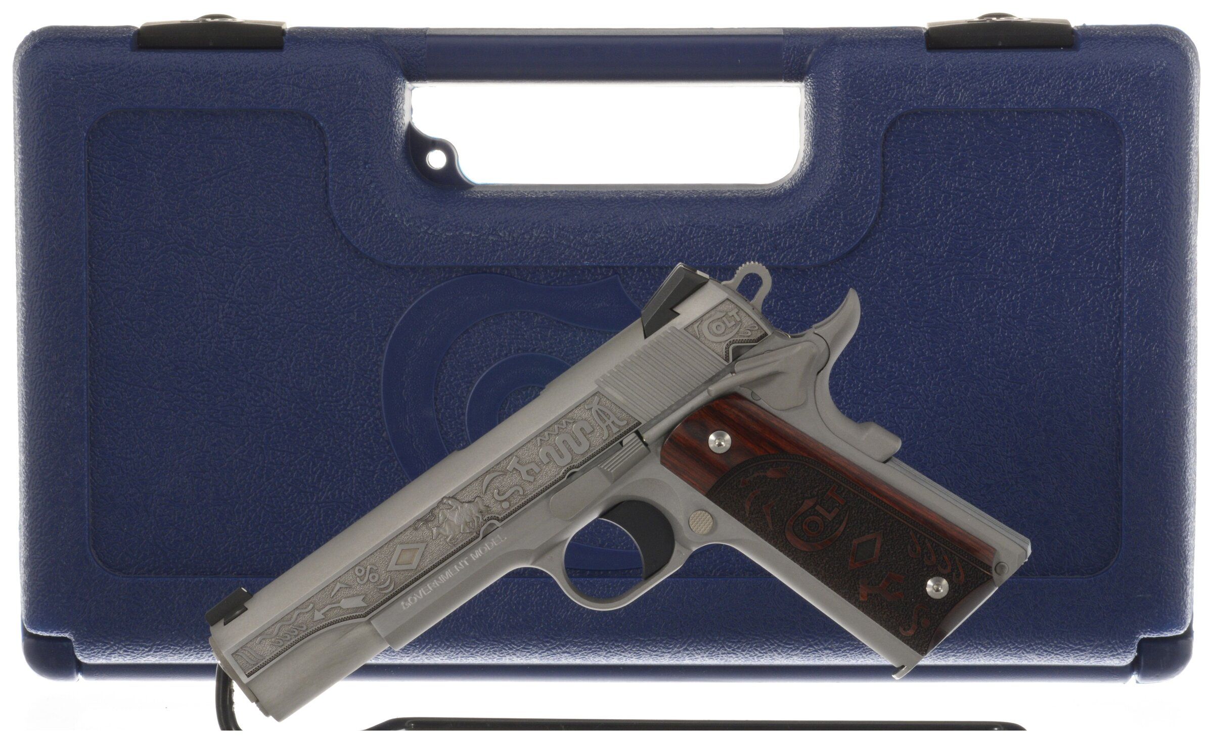 Colt Government Model Cattle Brand XSE Talo Edition Pistol | Rock ...