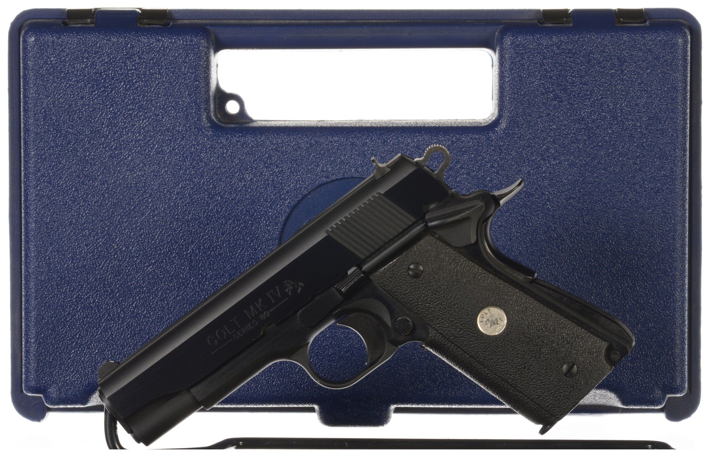 Colt Mk IV Series 80 Lightweight Commander Pistol with Case | Rock ...