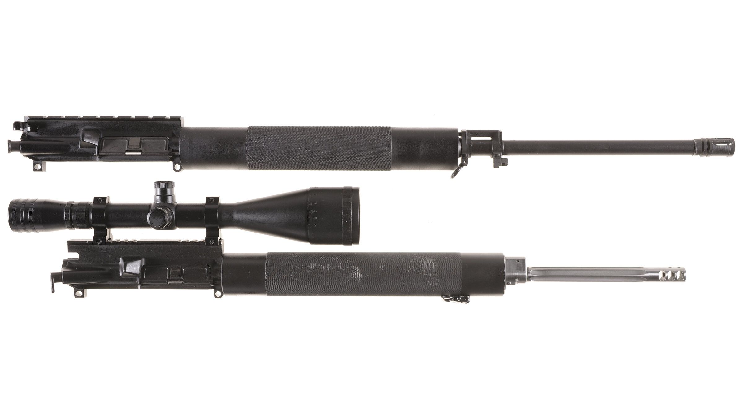 Two AR Upper Receivers | Rock Island Auction