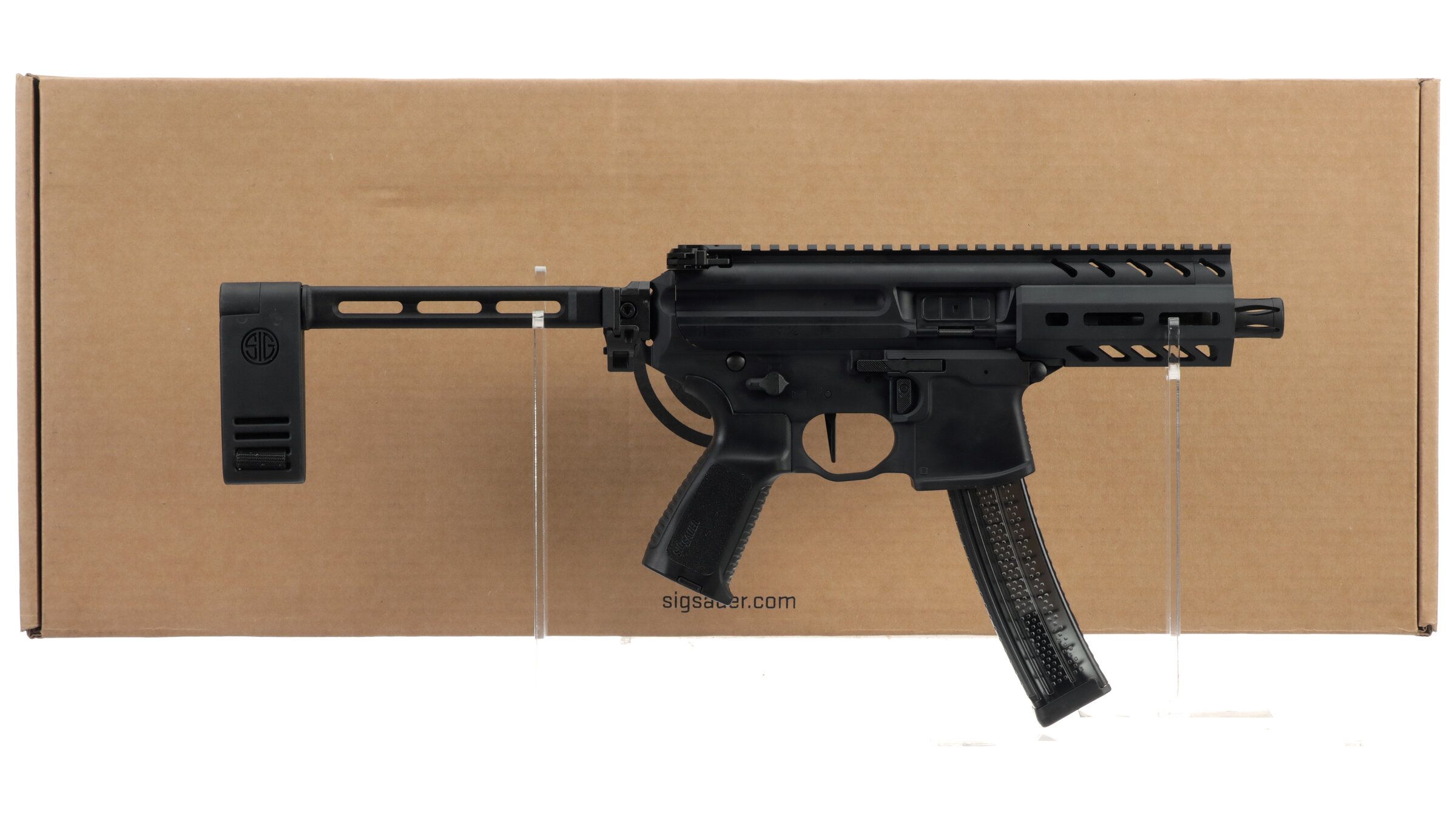 Sig Sauer Mpx Semi Automatic Pistol With Box Rock Island Auction