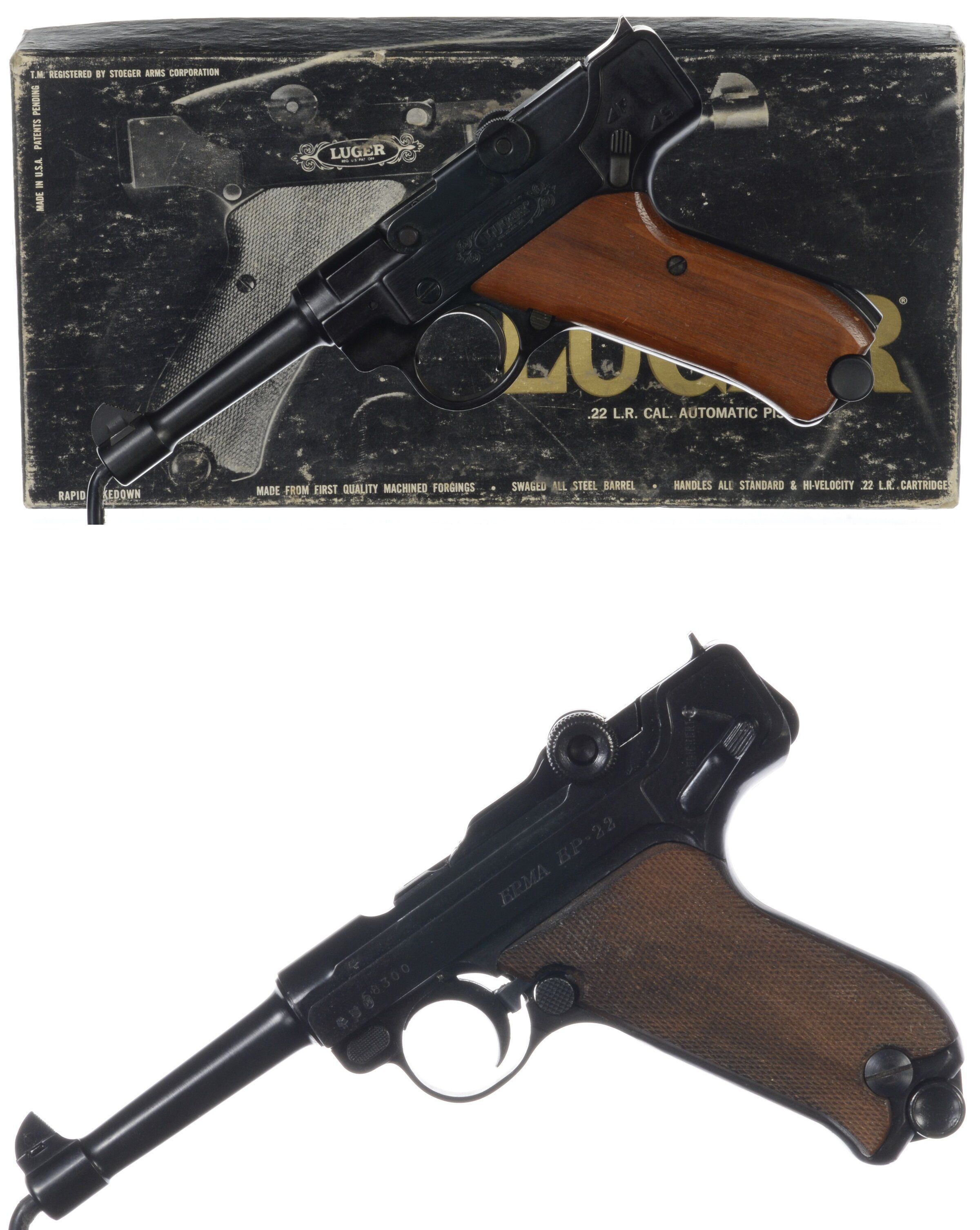Two Luger Semi-Automatic Pistols | Rock Island Auction