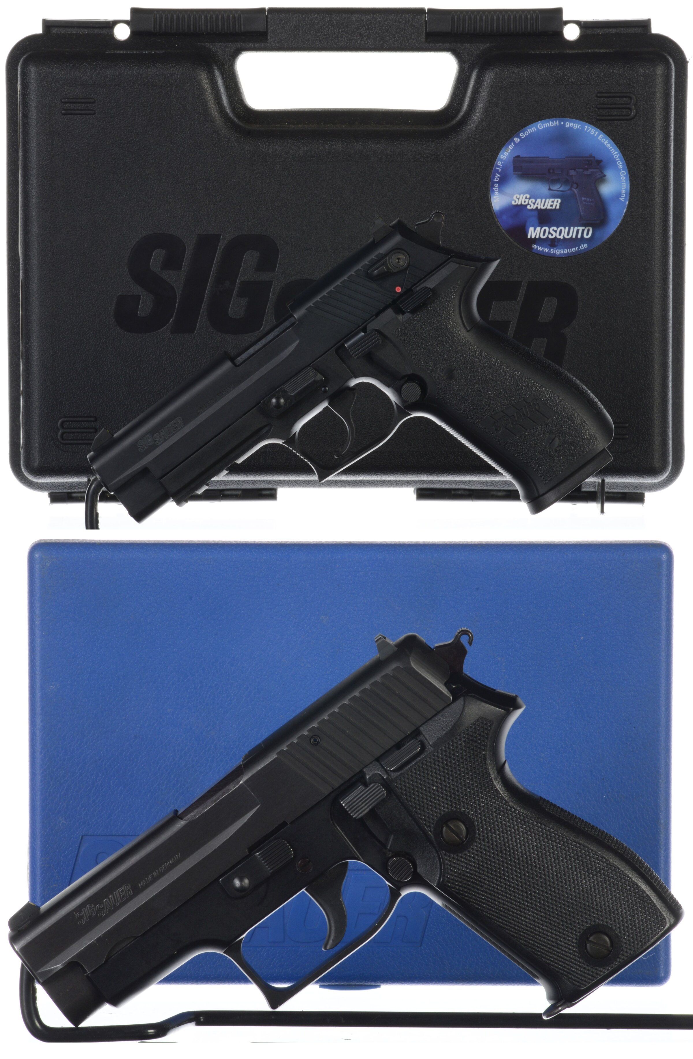 Two Sig Sauer Semi-Automatic Pistols | Rock Island Auction