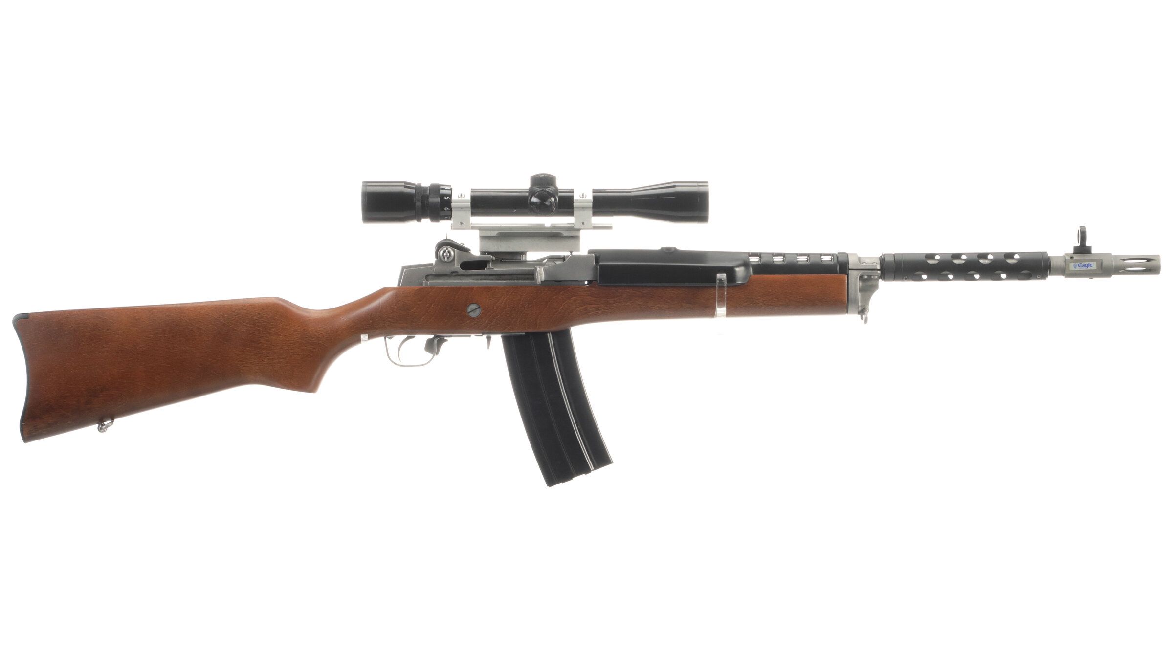 Ruger Mini-14 Semi-Automatic Rifle with Scope | Rock Island Auction
