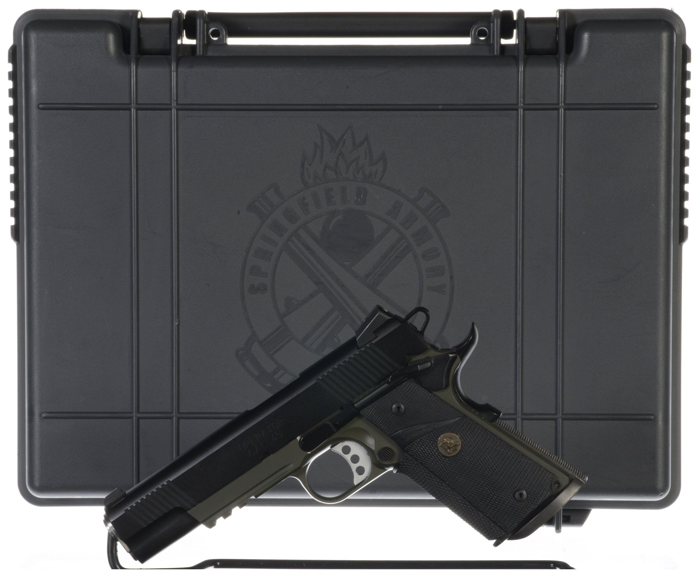 Springfield Armory Inc. M1911 Loaded Operator Pistol with Case | Rock ...