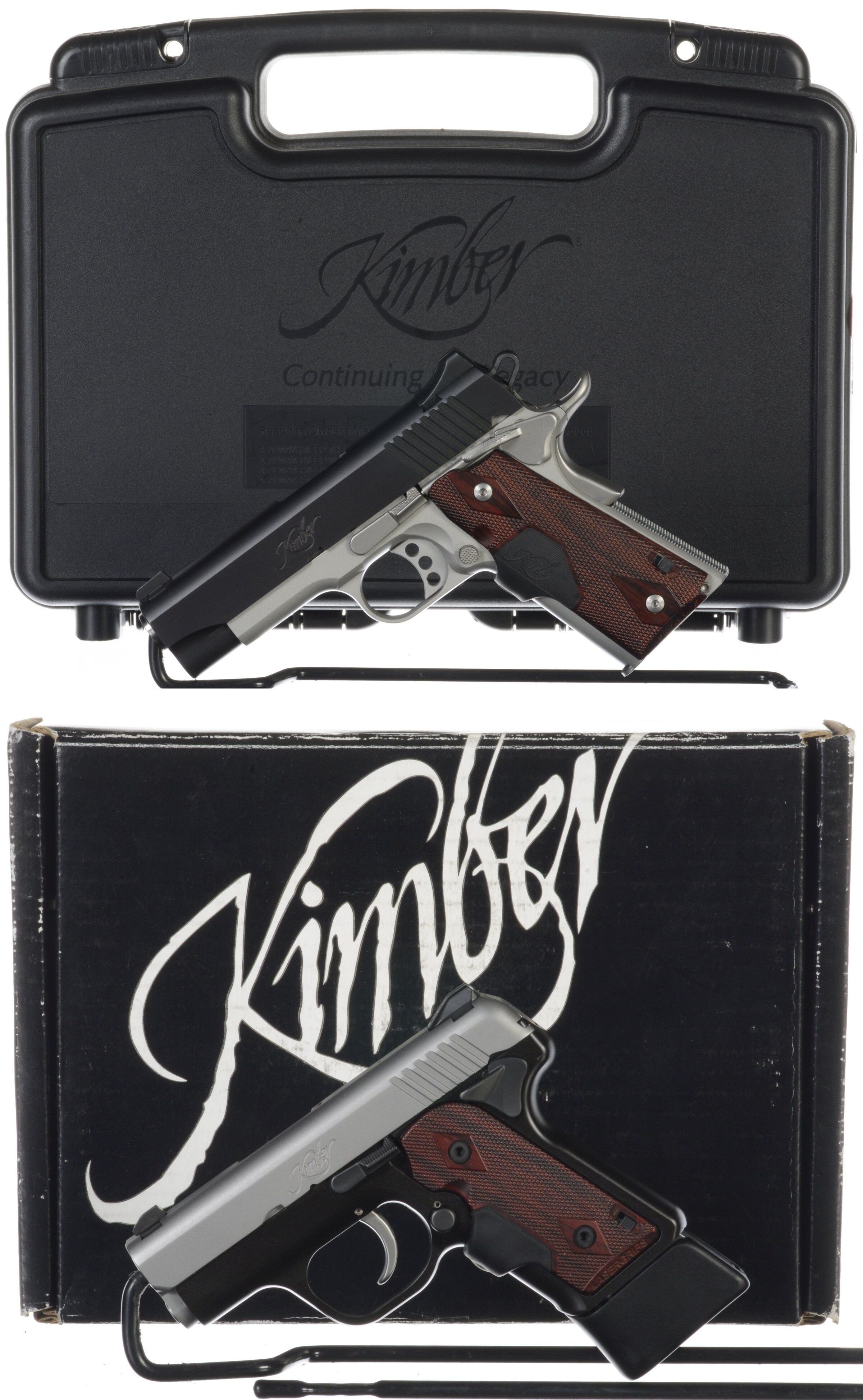 Two Kimber Semi-Automatic Pistols | Rock Island Auction