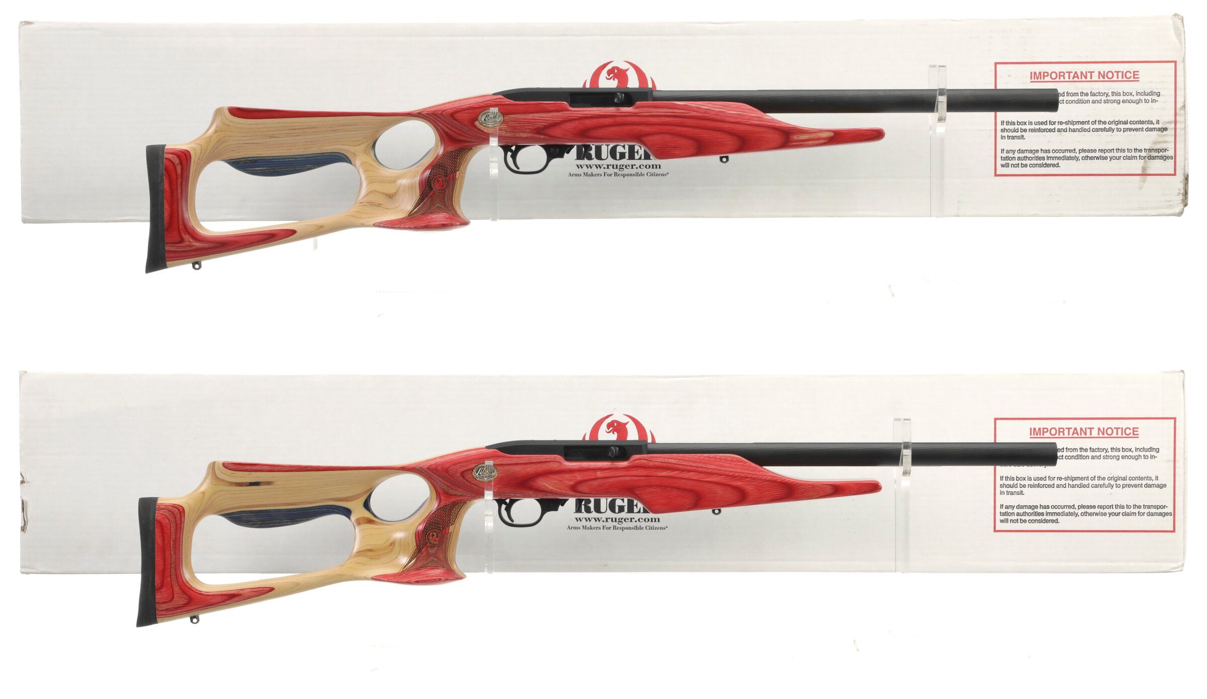 Two Ruger/Talo USA Shooting Team Edition 10/22 Rifles | Rock Island Auction