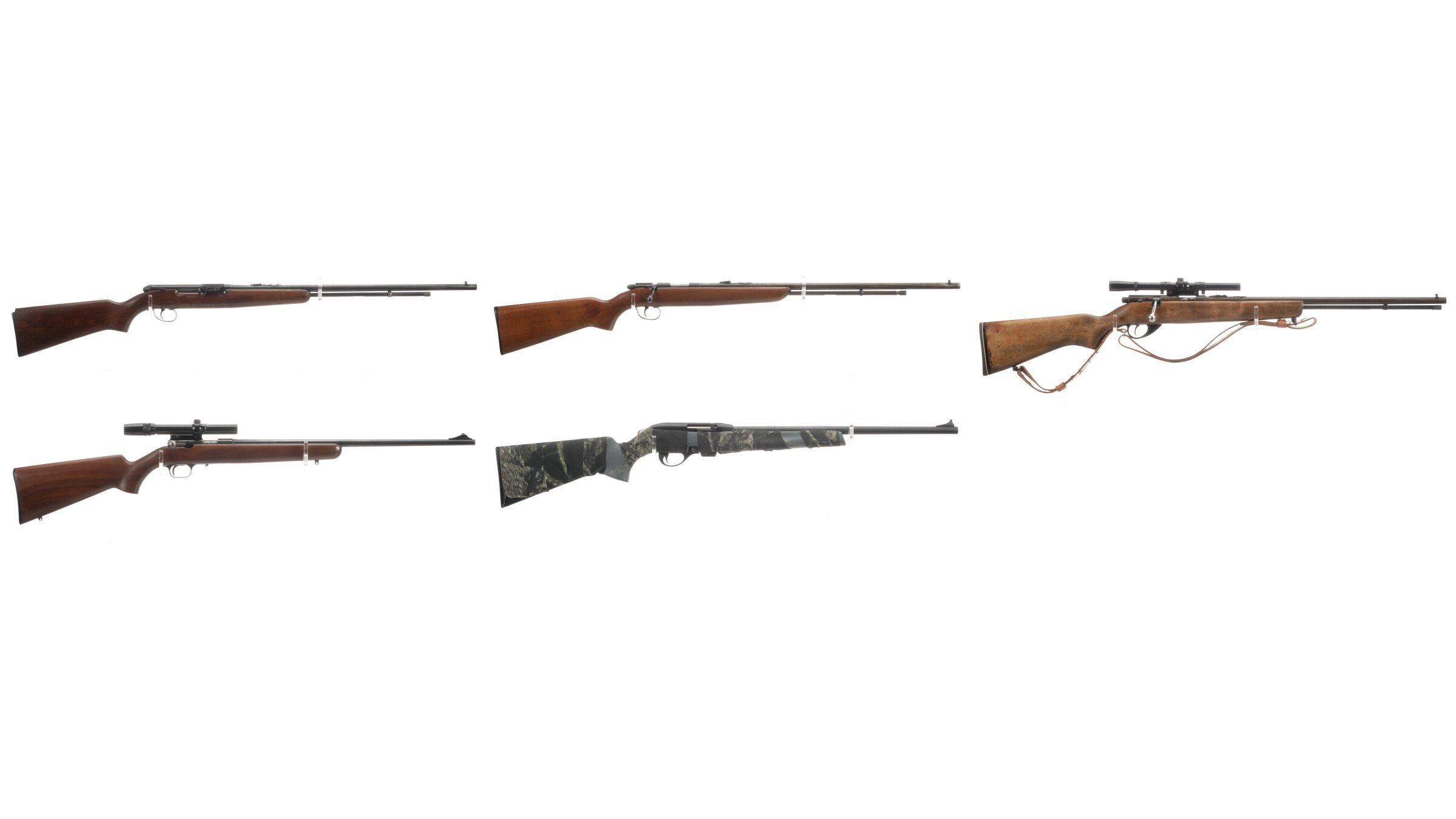 Five Rimfire Rifles | Rock Island Auction