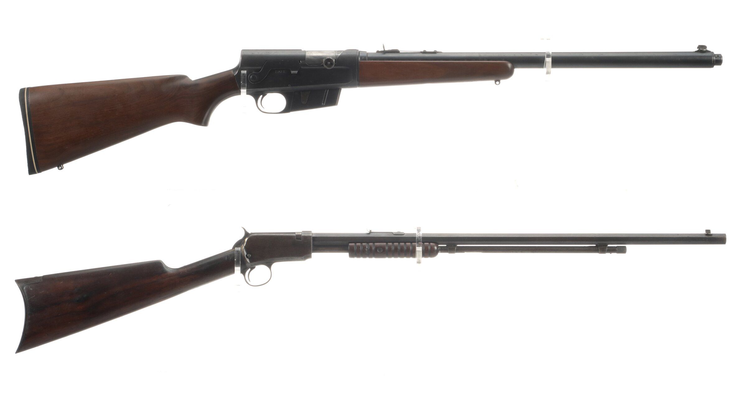 Two Rifles | Rock Island Auction