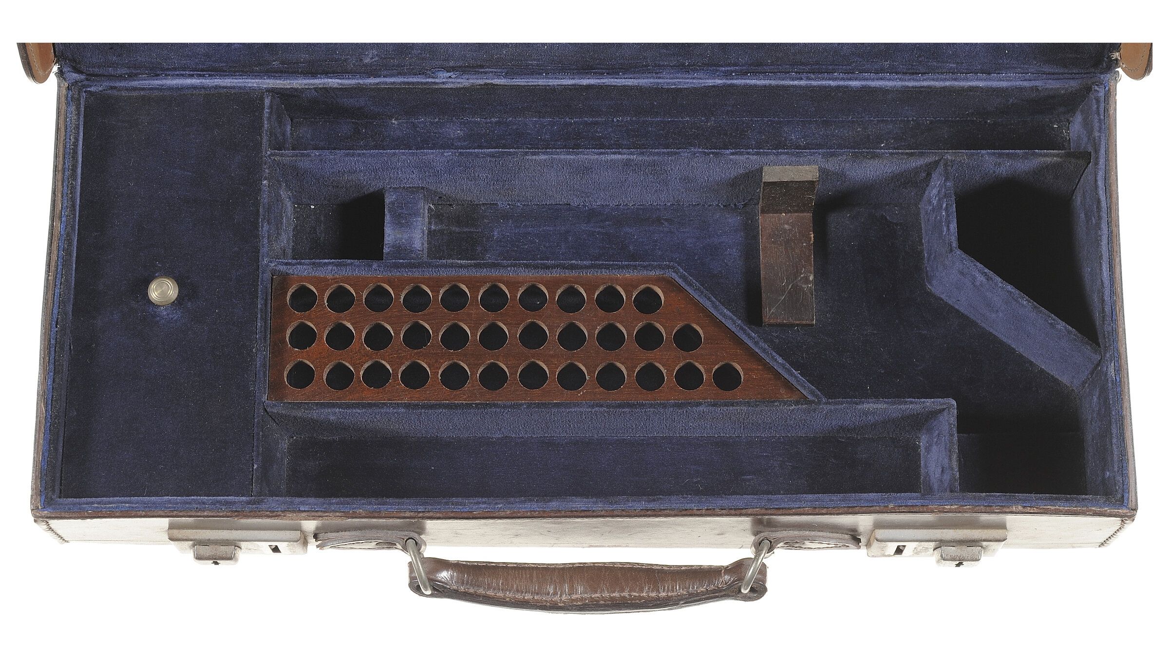 Leather Revolver Travel Case | Rock Island Auction