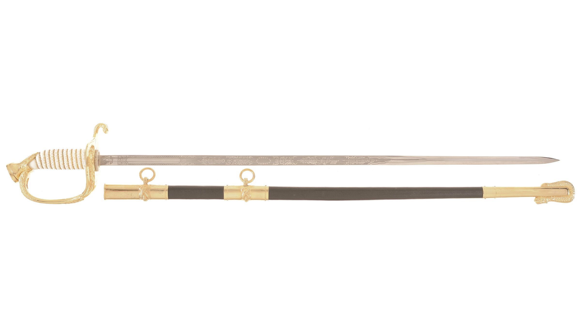 US Navy Officer's Saber with Sheath | Rock Island Auction