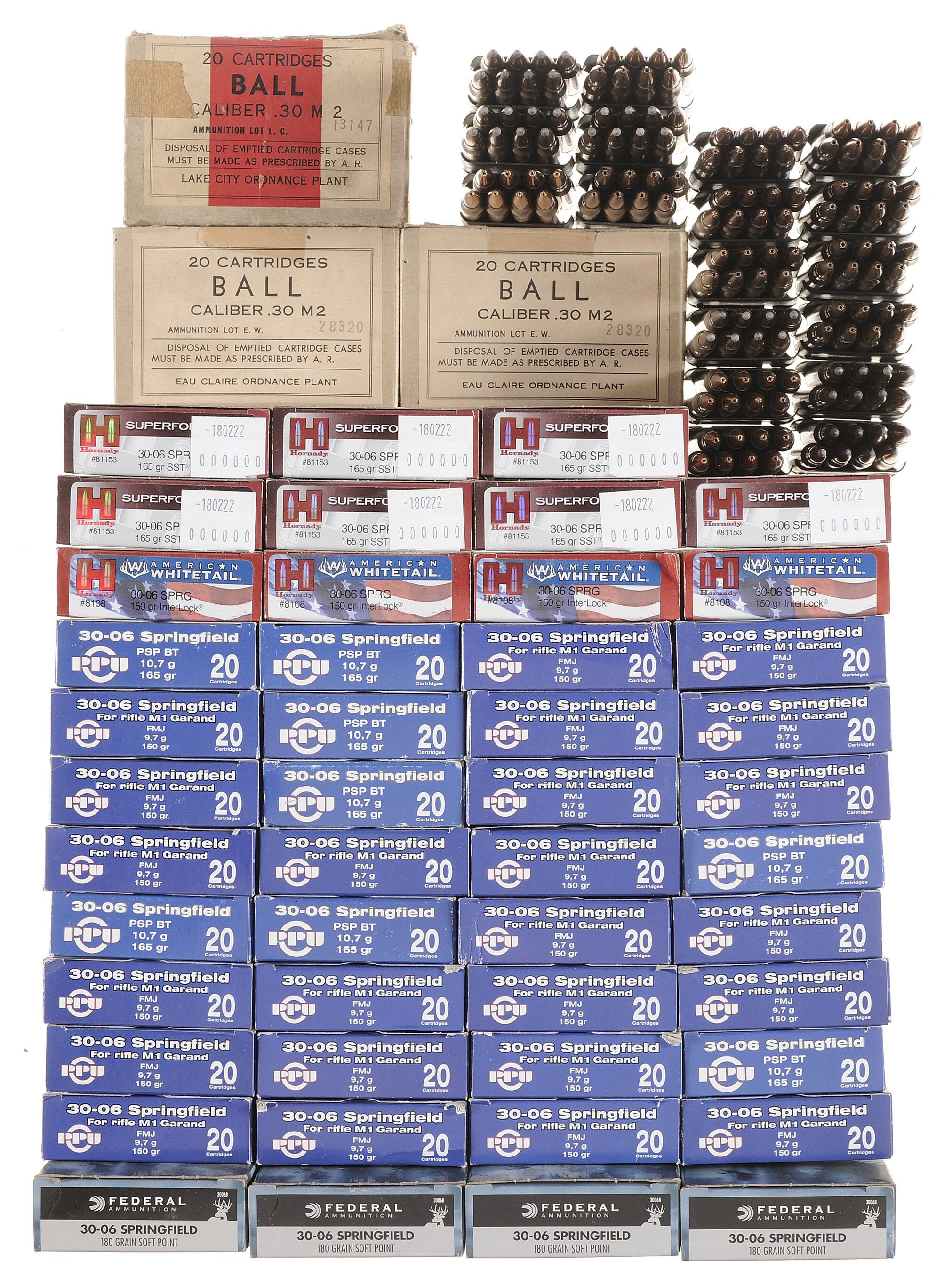 Group of Assorted 30-06 Ammunition | Rock Island Auction