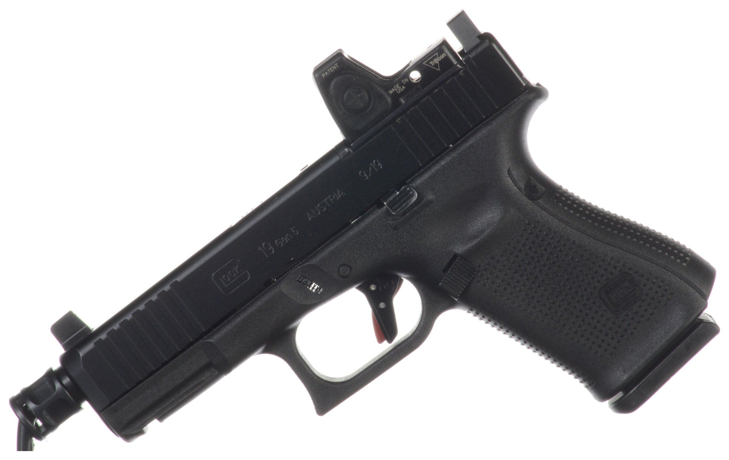 Upgraded Glock Model 19 Gen 5 Semi-Automatic Pistol | Rock Island Auction