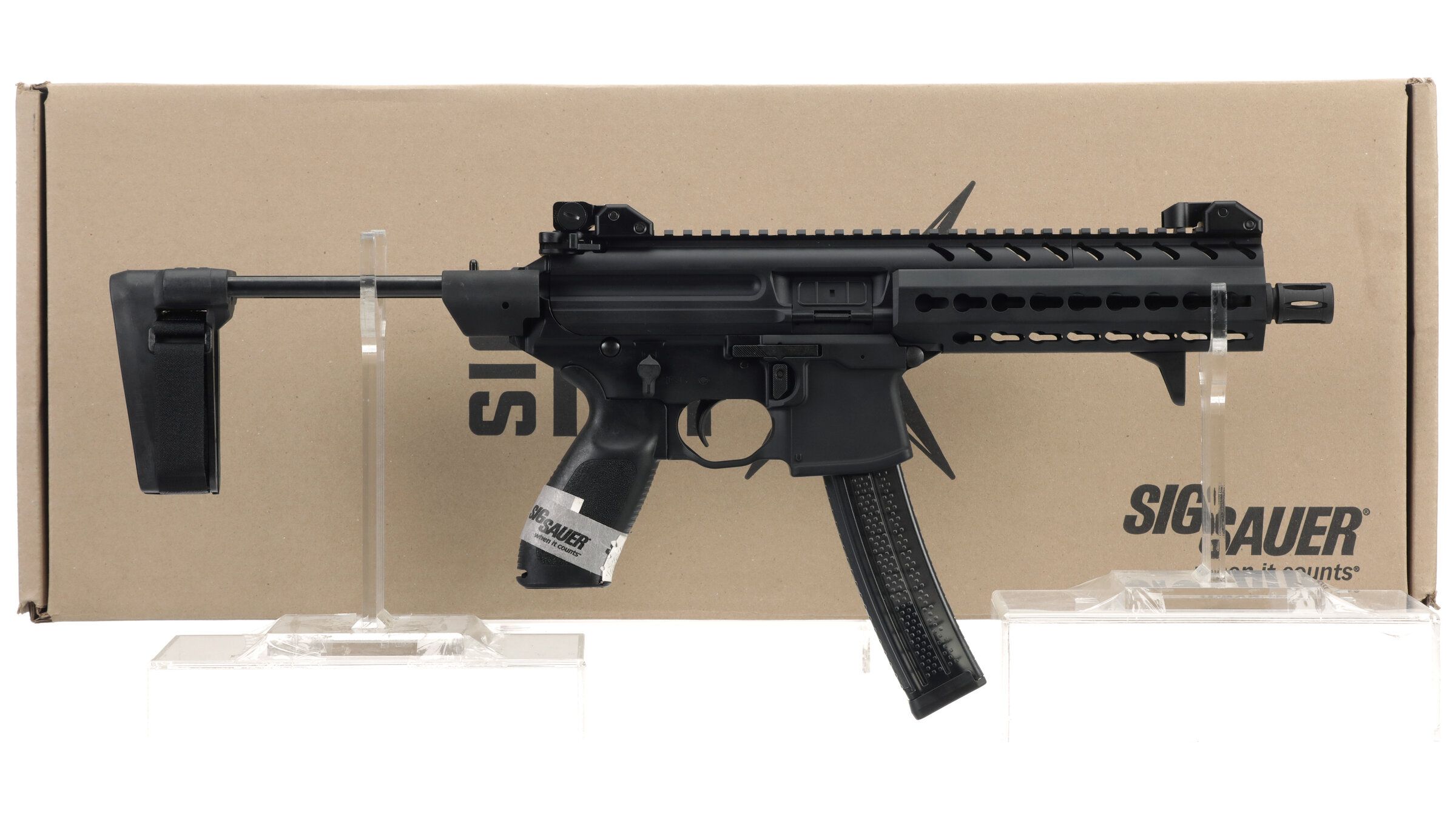Sig Sauer Mpx Semi Automatic Pistol With Box Rock Island Auction