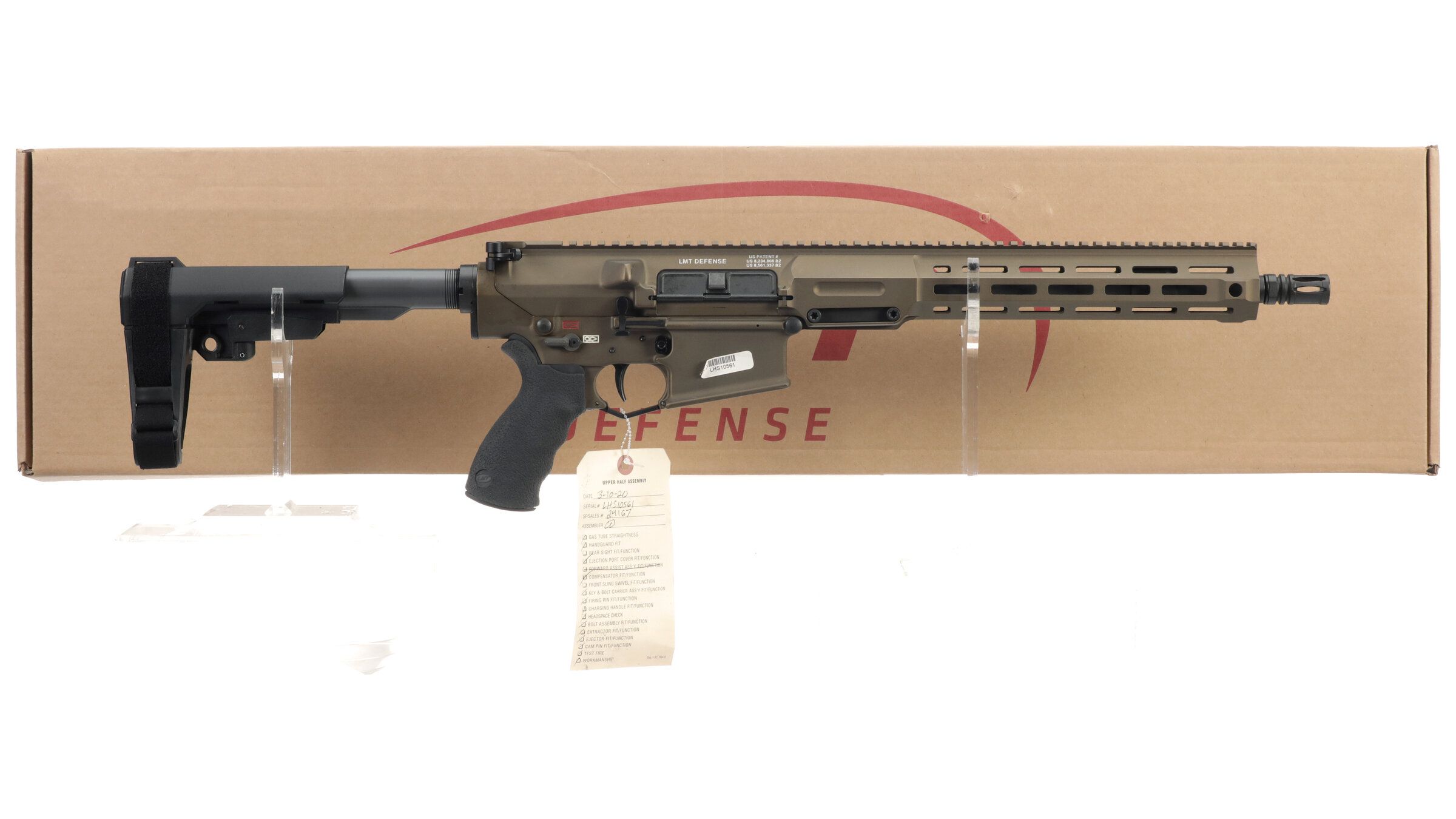 Lewis Machine & Tool MARS-HS Semi-Automatic Pistol with Box | Rock ...