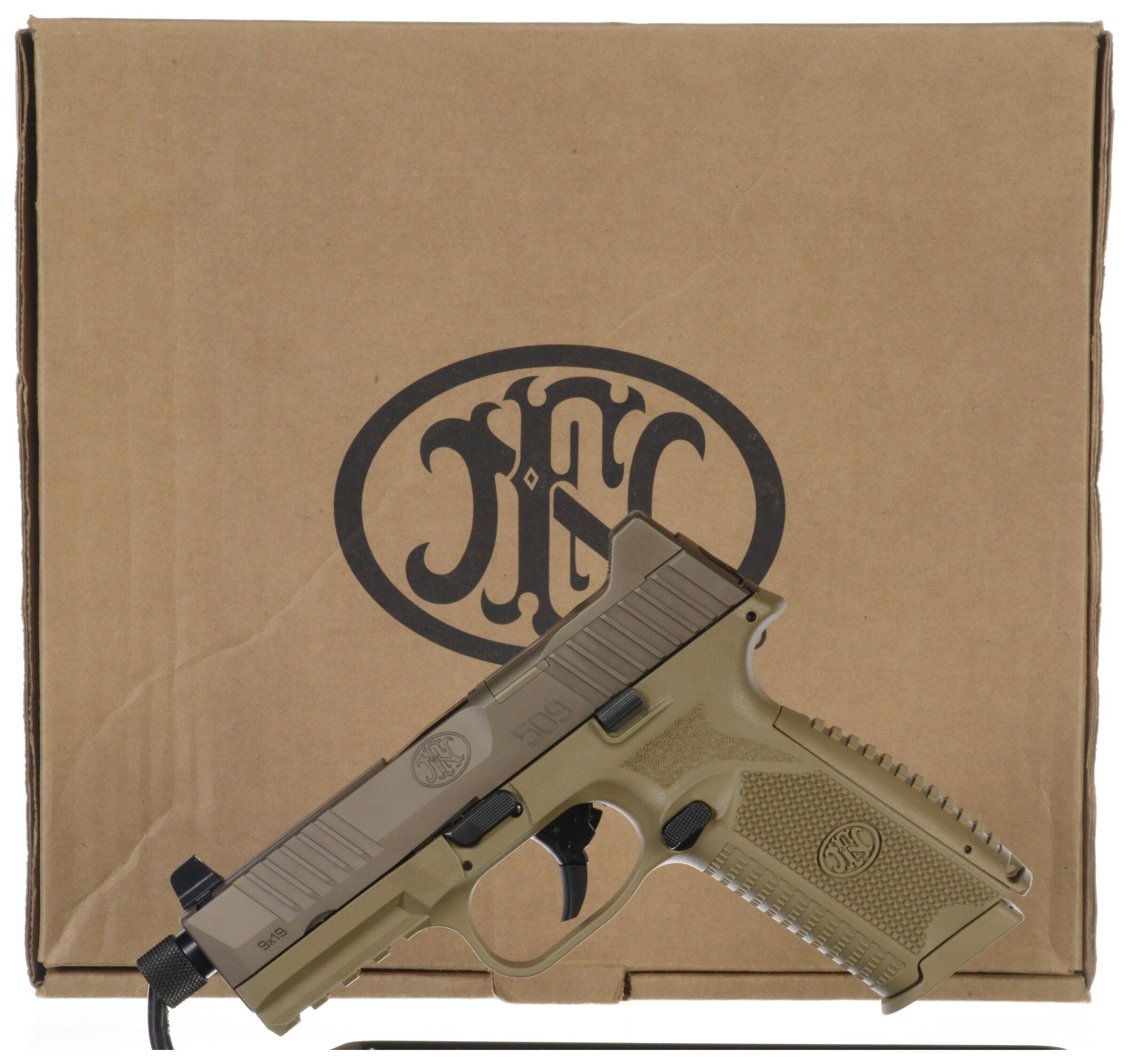 FN America Model 509 Tactical Semi-Automatic Pistol with Case | Rock Island Auction