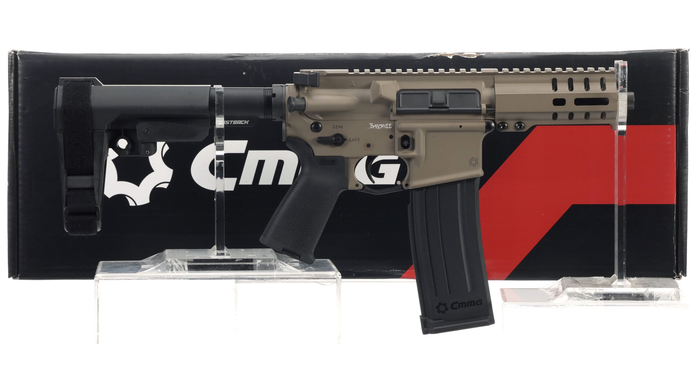 CMMG Inc. Mk4 Banshee Semi-Automatic Pistol with Box | Rock Island Auction