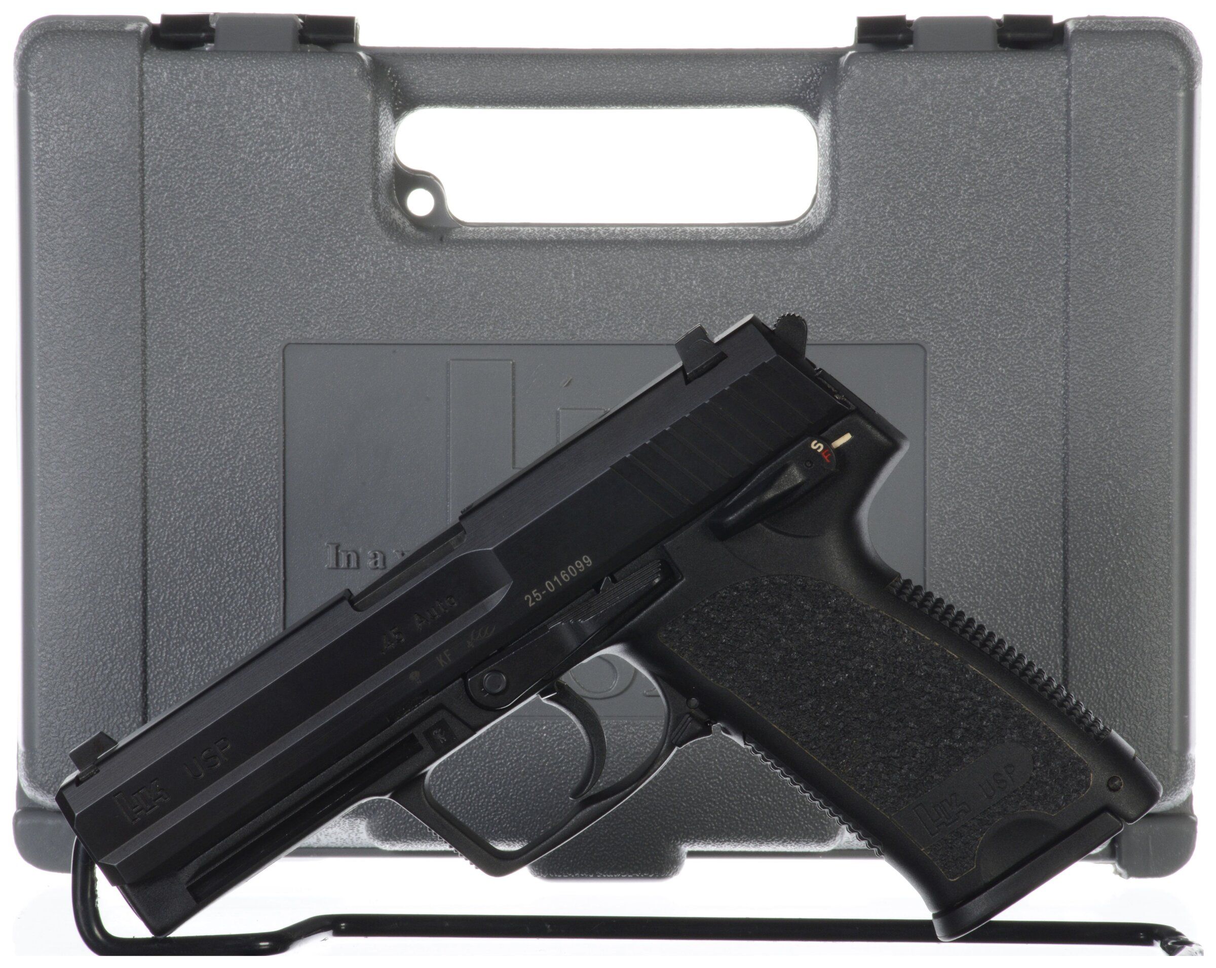 Heckler And Koch Usp Semi Automatic Pistol With Case Rock Island Auction
