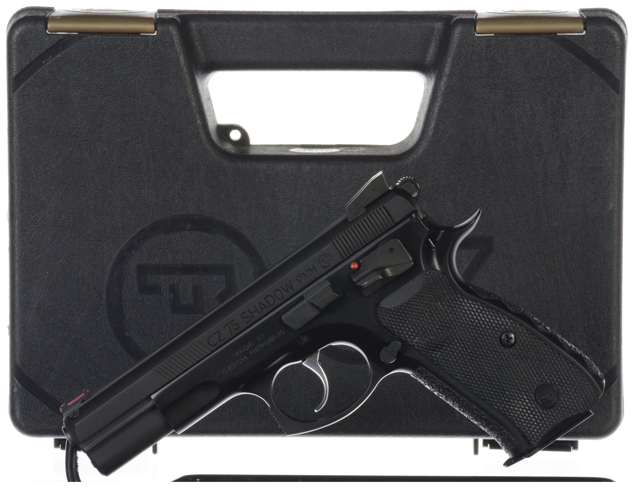 CZ Custom Model 75 Shadow Semi-Automatic Pistol with Case | Rock Island ...