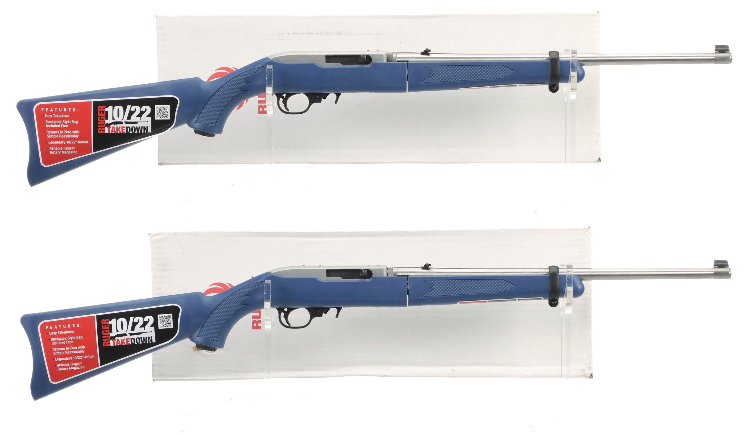 Two Ruger/Talo Model 10/22 USA Shooting Team Edition Rifles | Rock ...