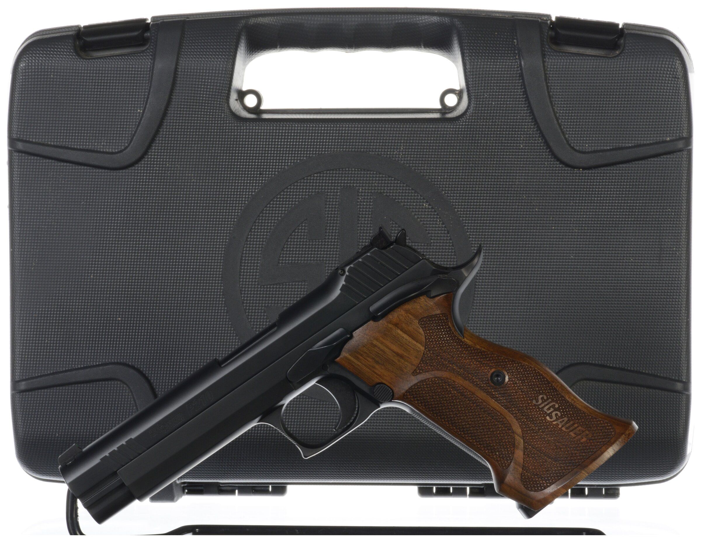 Sig Sauer Model P210 Target Semi-Automatic Pistol with Case | Rock ...