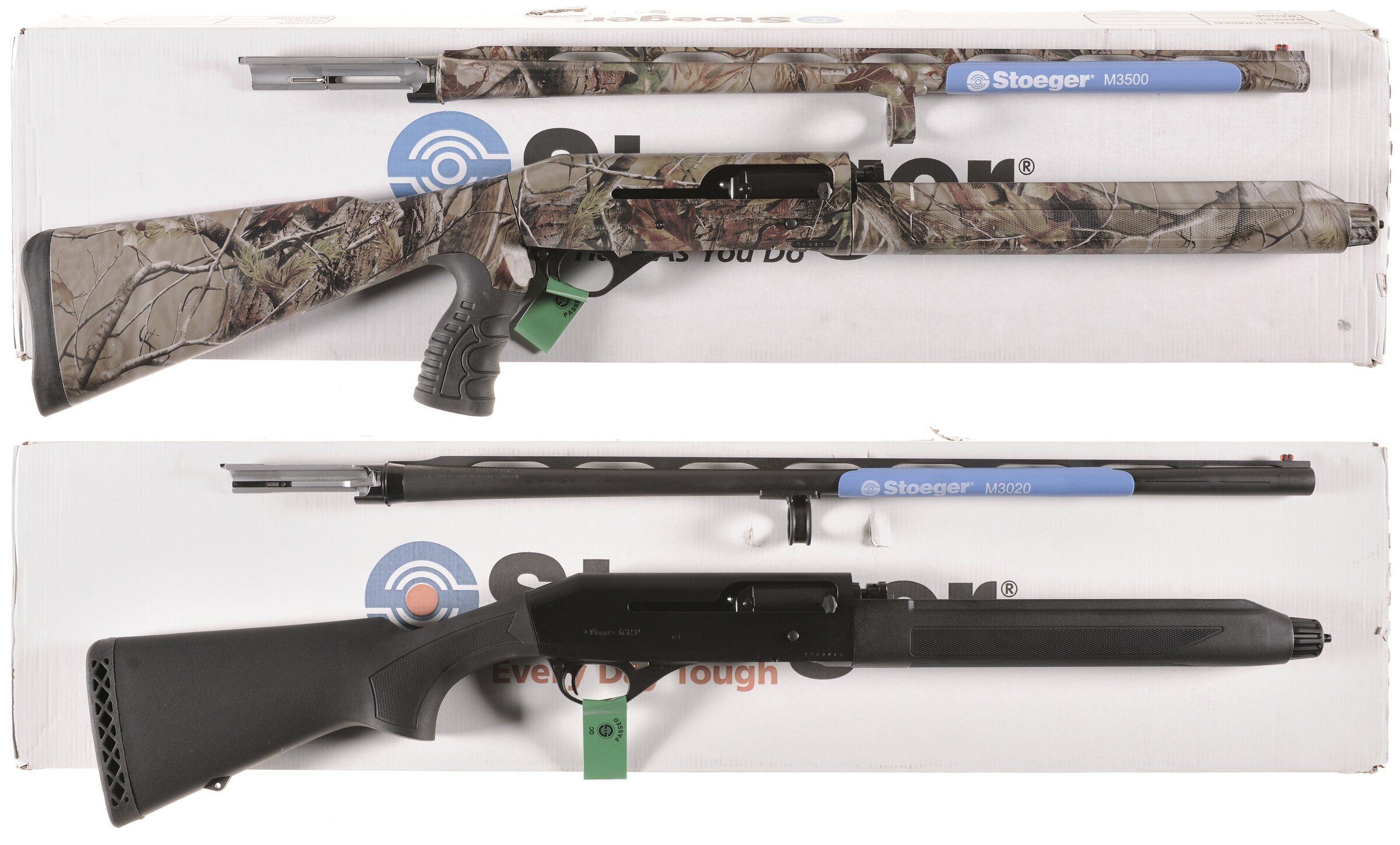 Two Stoeger Semi-Automatic Shotguns with Boxes | Rock Island Auction