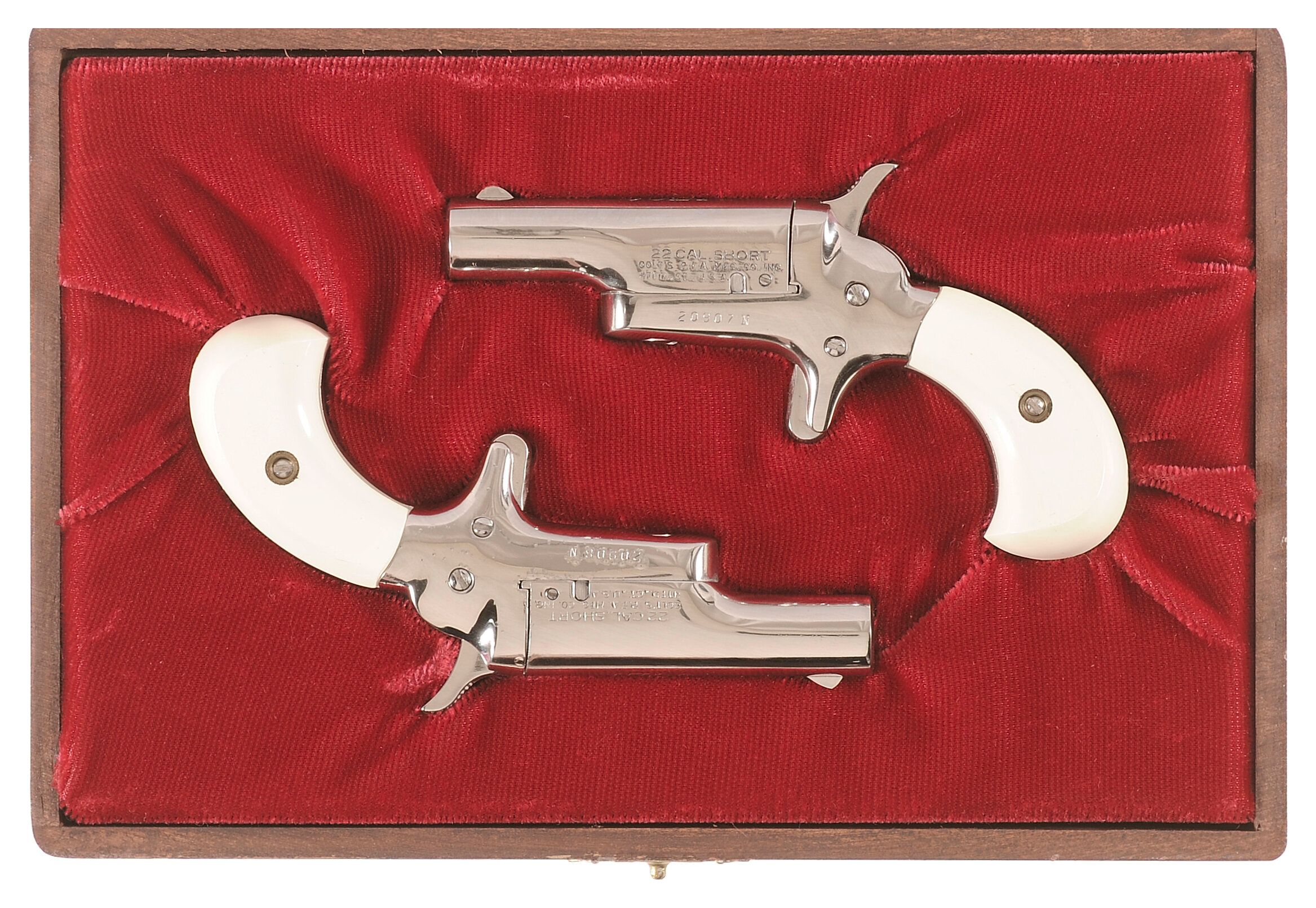 Cased Pair of Colt Fourth Model Derringers | Rock Island Auction