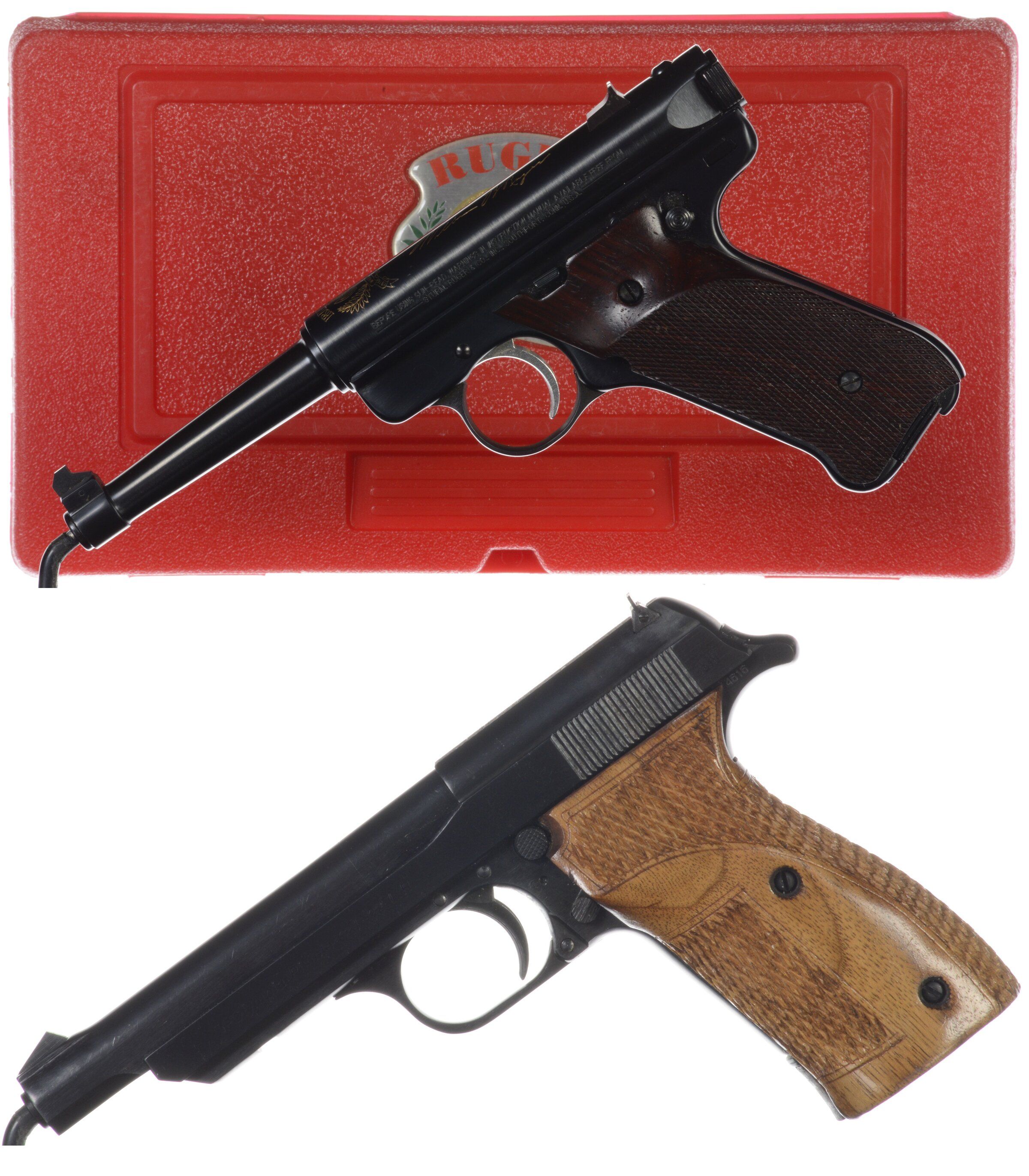 Two Semi-Automatic Rimfire Pistols | Rock Island Auction