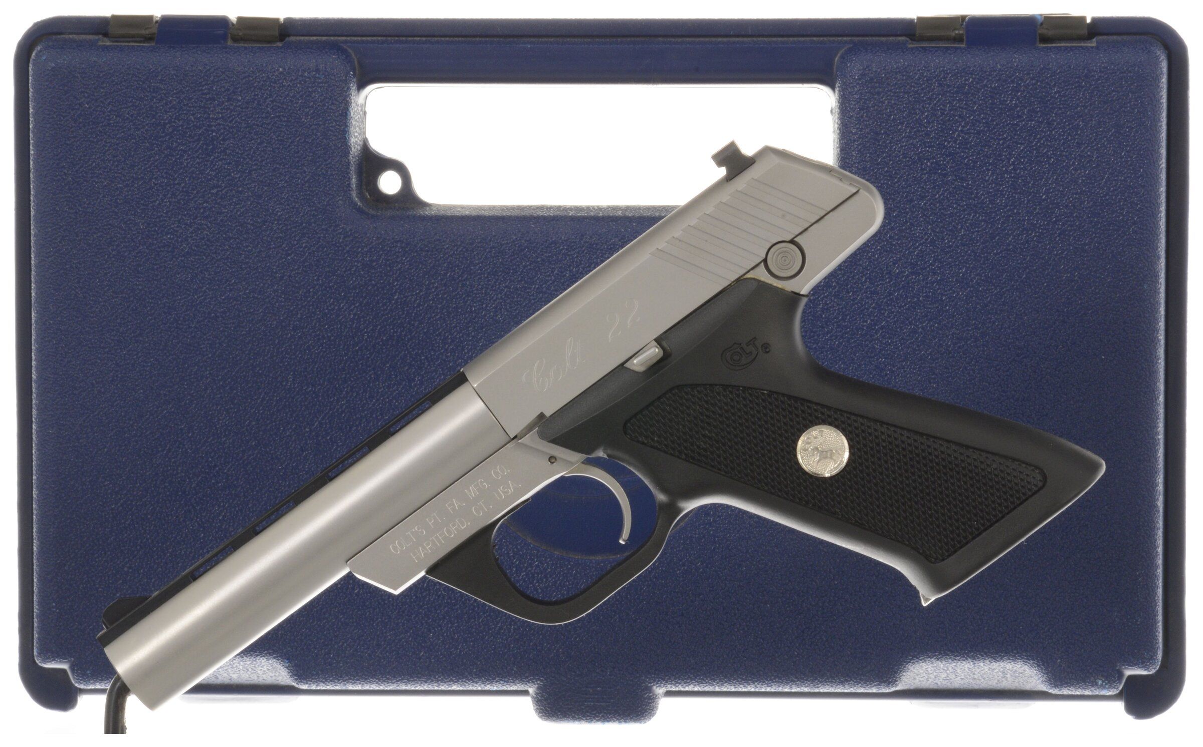 Colt Model Colt 22 Semi-Automatic Pistol with Case | Rock Island Auction