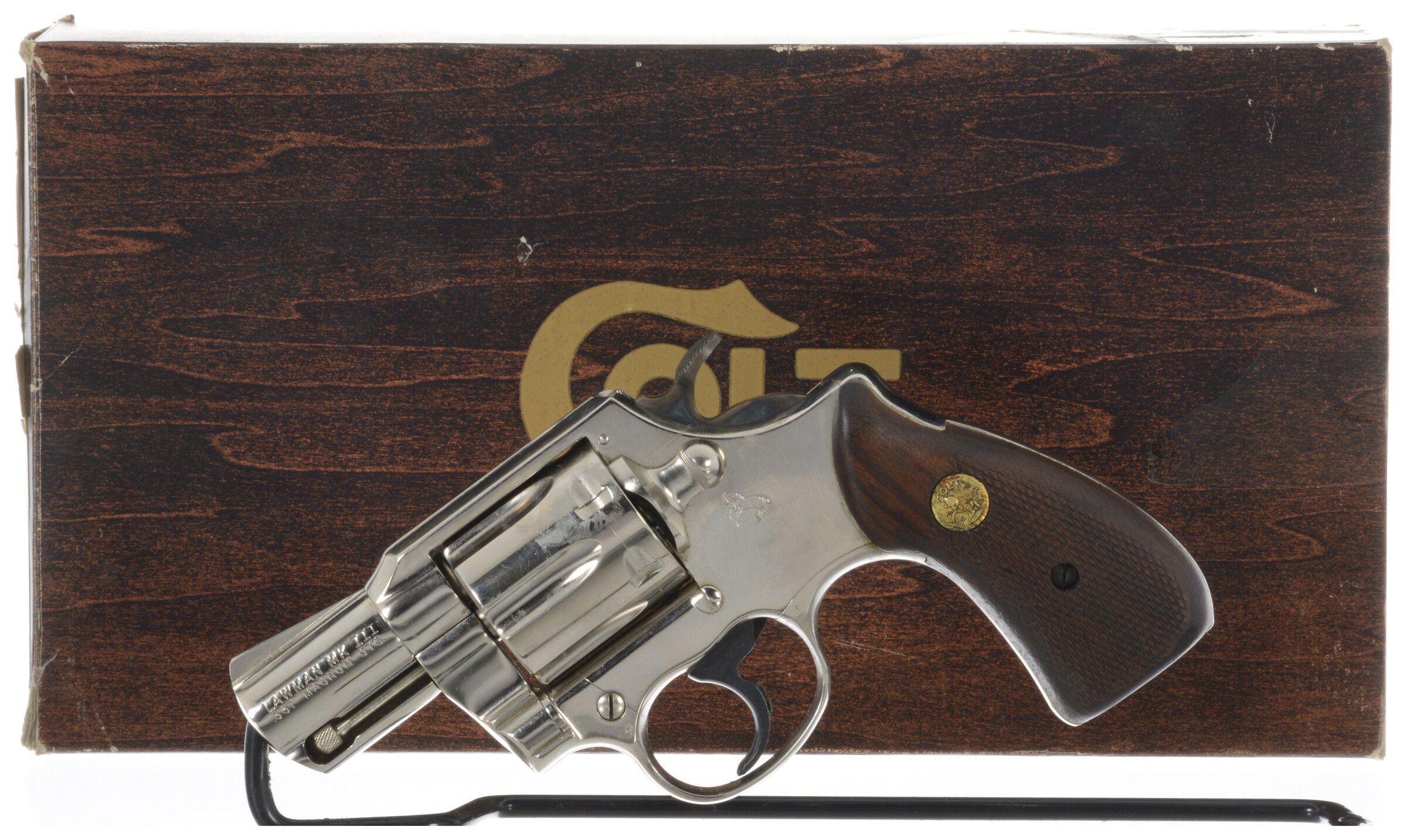 Colt Lawman MK III Double Action Revolver with Box | Rock Island Auction