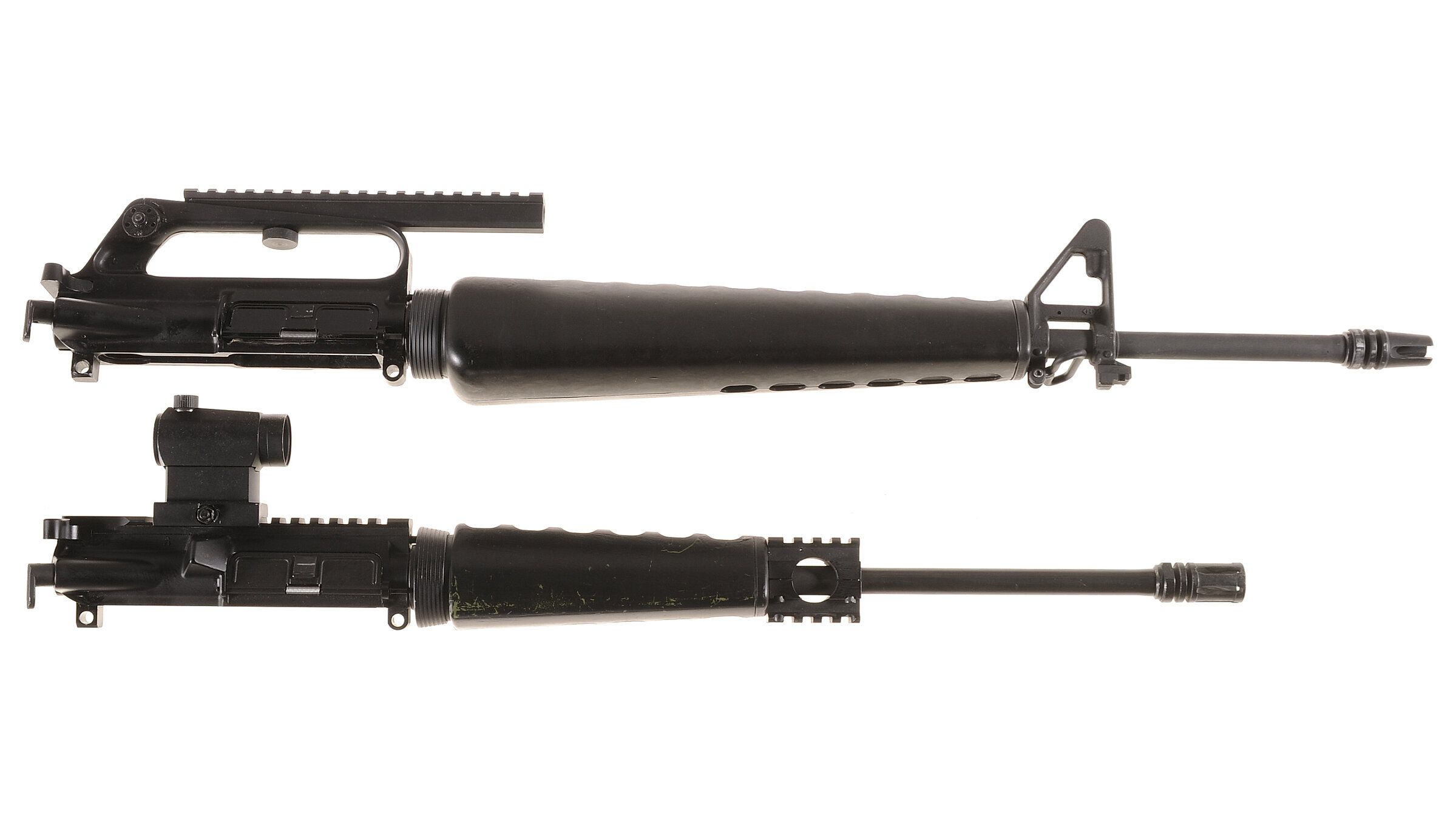 Two Complete AR Upper Receivers | Rock Island Auction