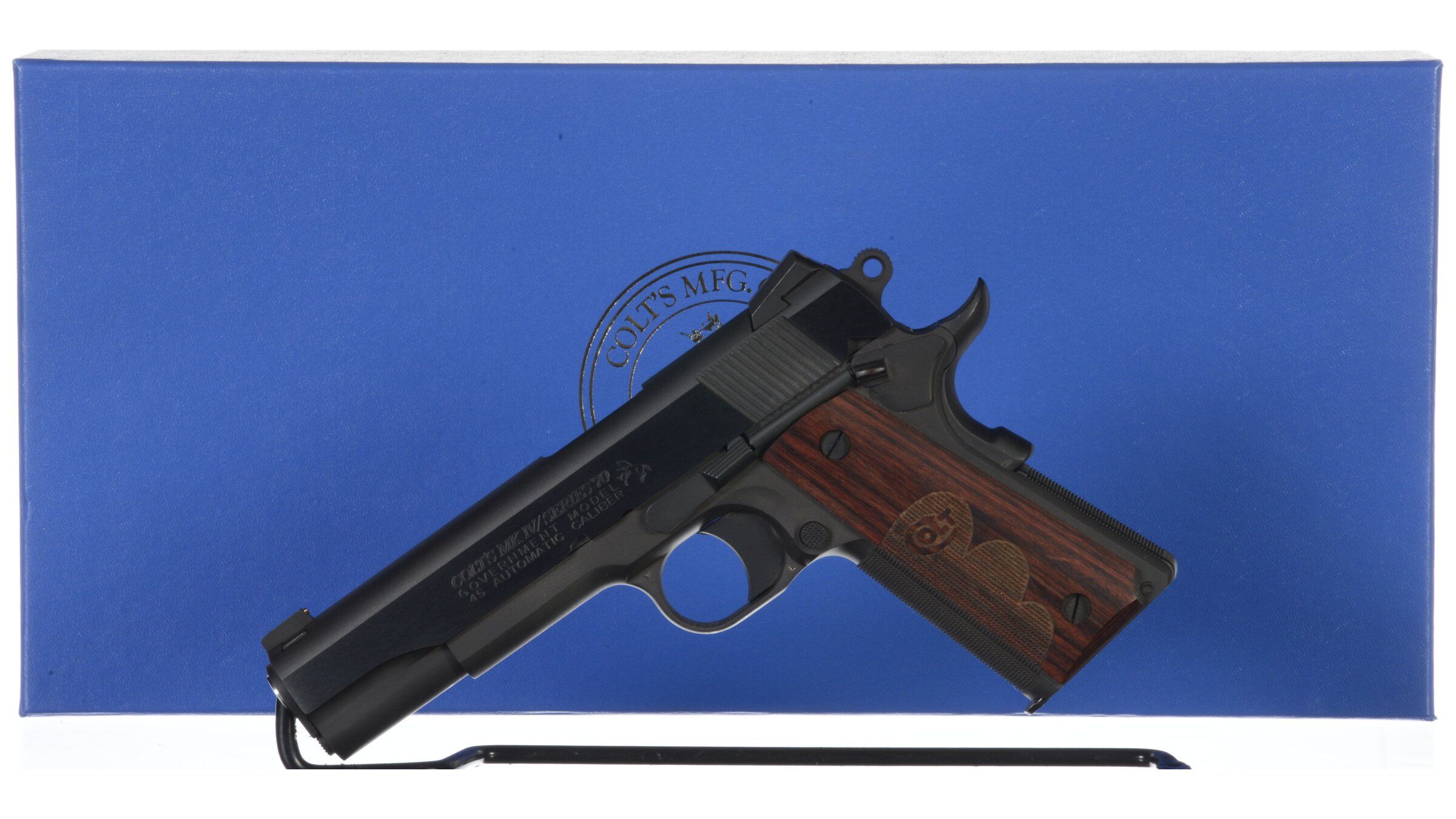 Colt MK IV Series 70 Government Model Wiley Clapp Edition Pistol | Rock ...