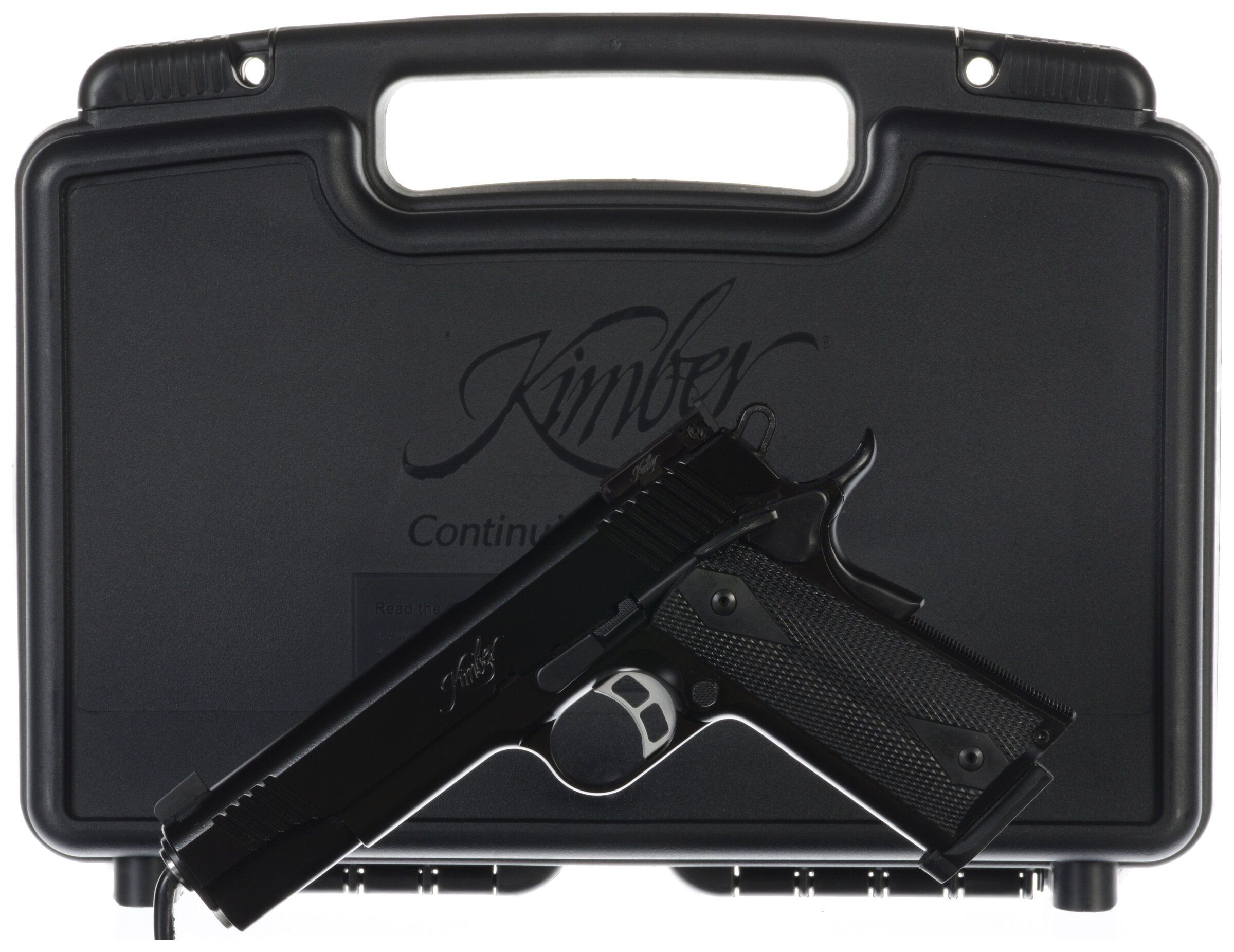 Kimber Rimfire Target Semi-Automatic Pistol with Case | Rock Island Auction