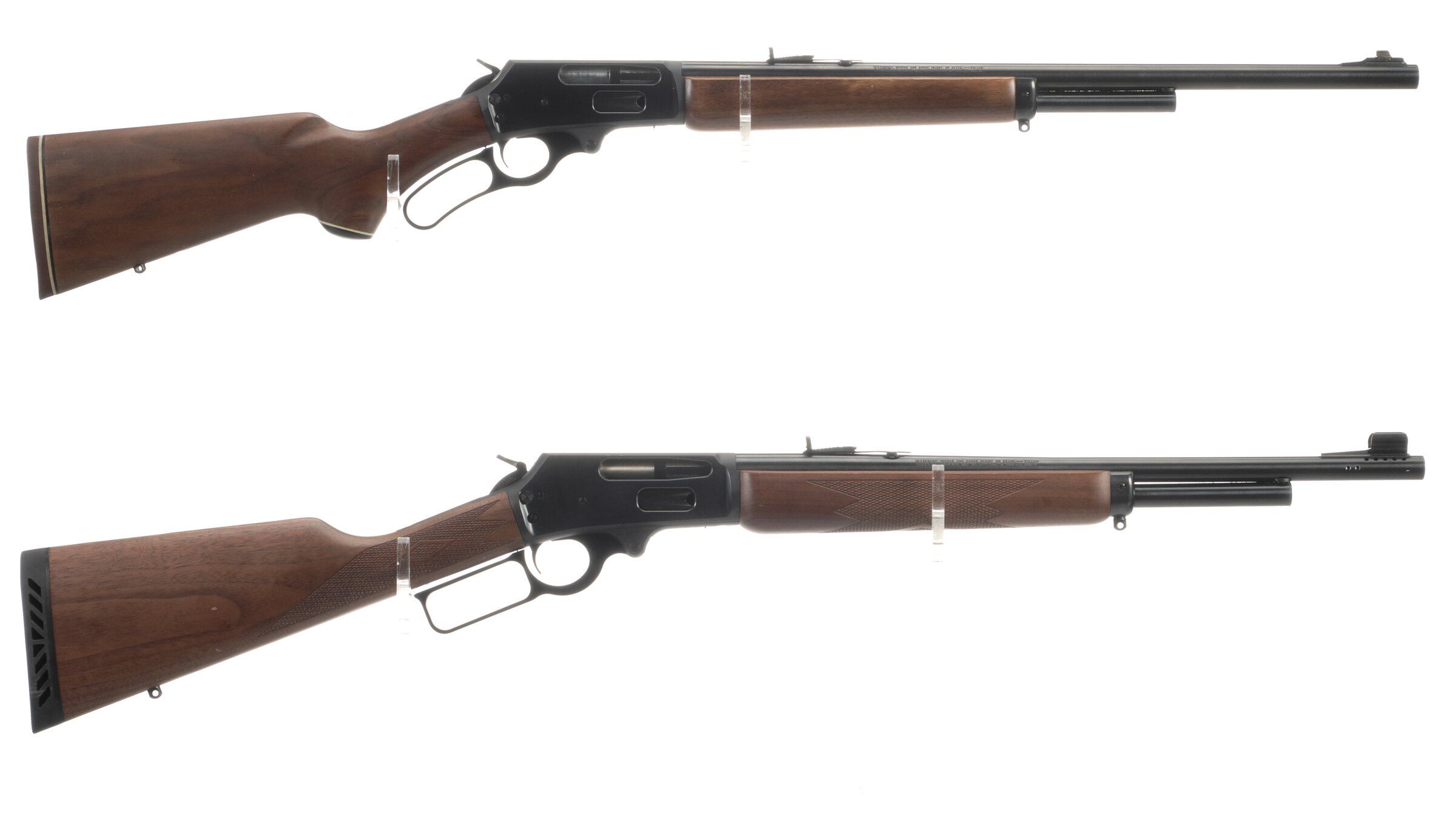 Two Marlin Lever Action Rifles | Rock Island Auction