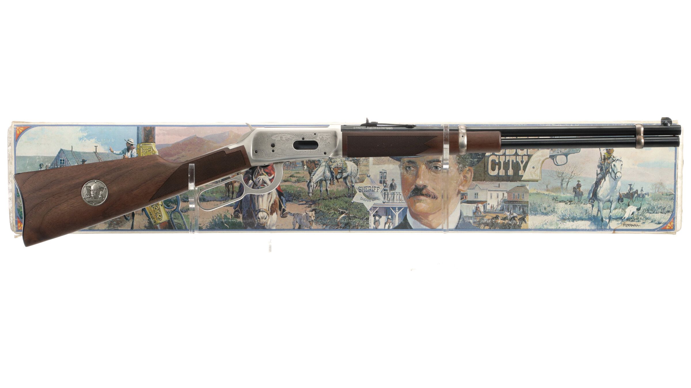 Winchester Model 94 Sheriff Bat Masterson Commemorative Carbine | Rock ...