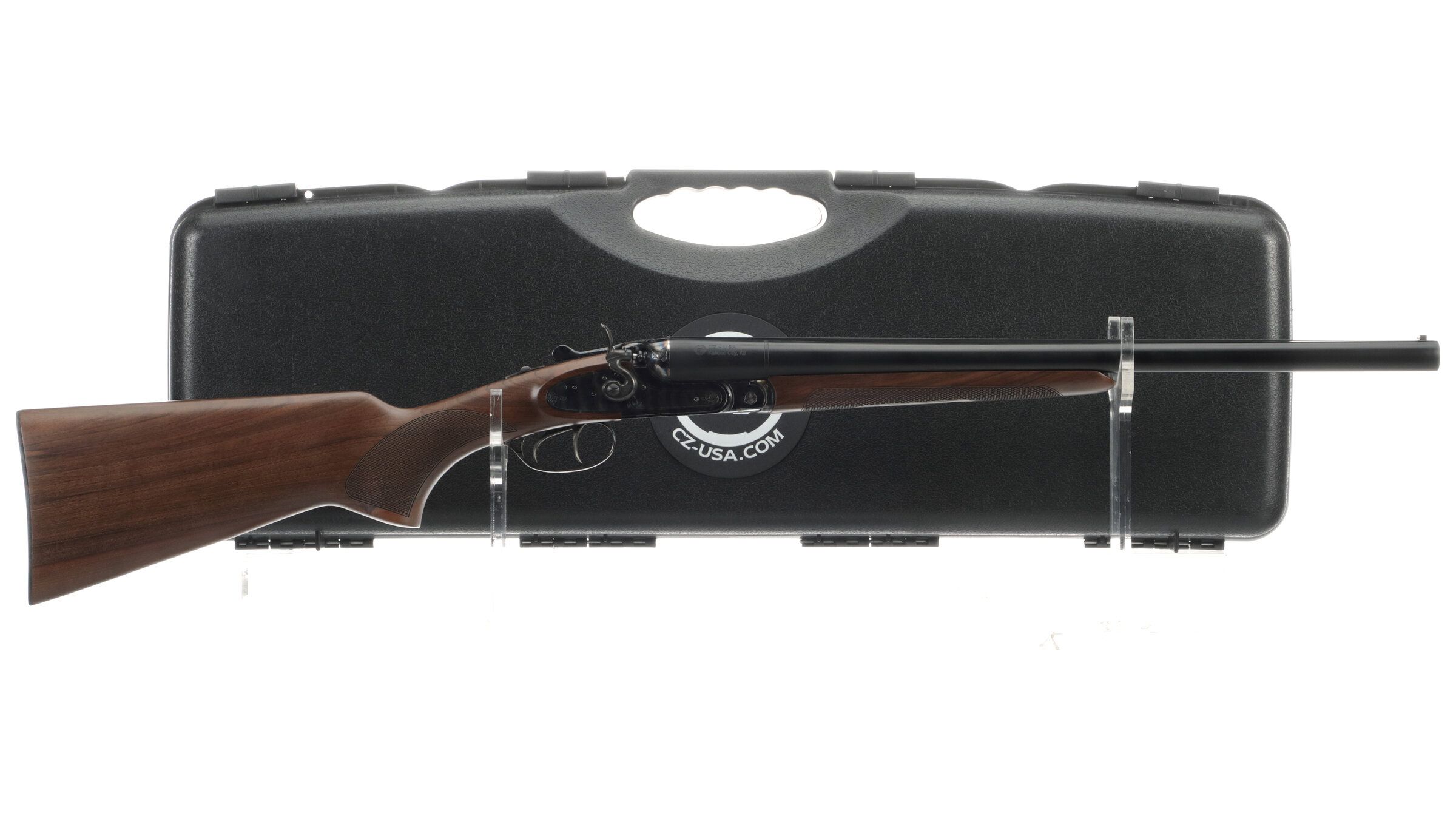 Huglu CZ Hammer Coach Double Barrel Shotgun with Case | Rock Island Auction
