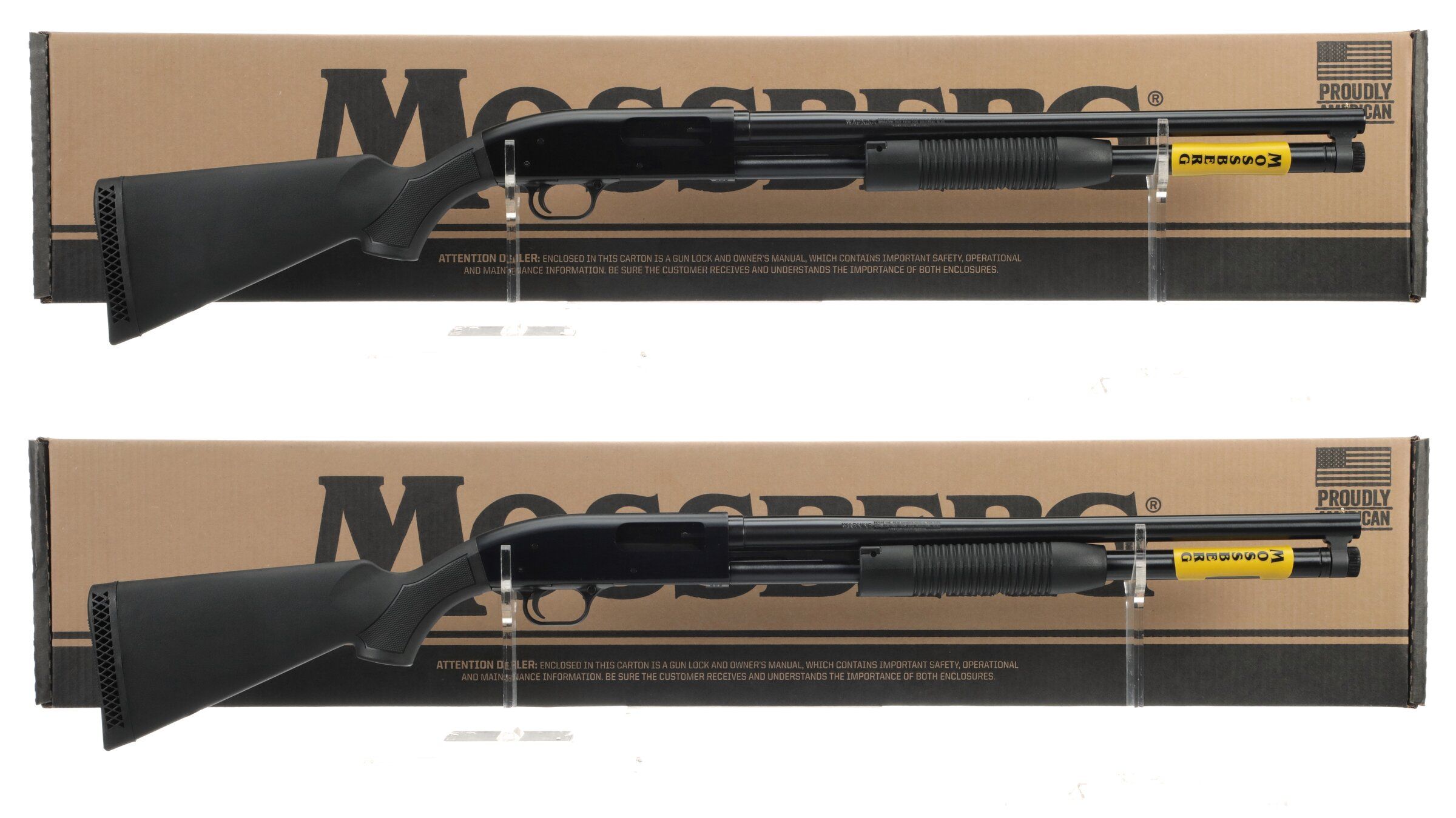 Two Mossberg Maverick Model 88 Slide Action Shotguns with Boxes | Rock ...