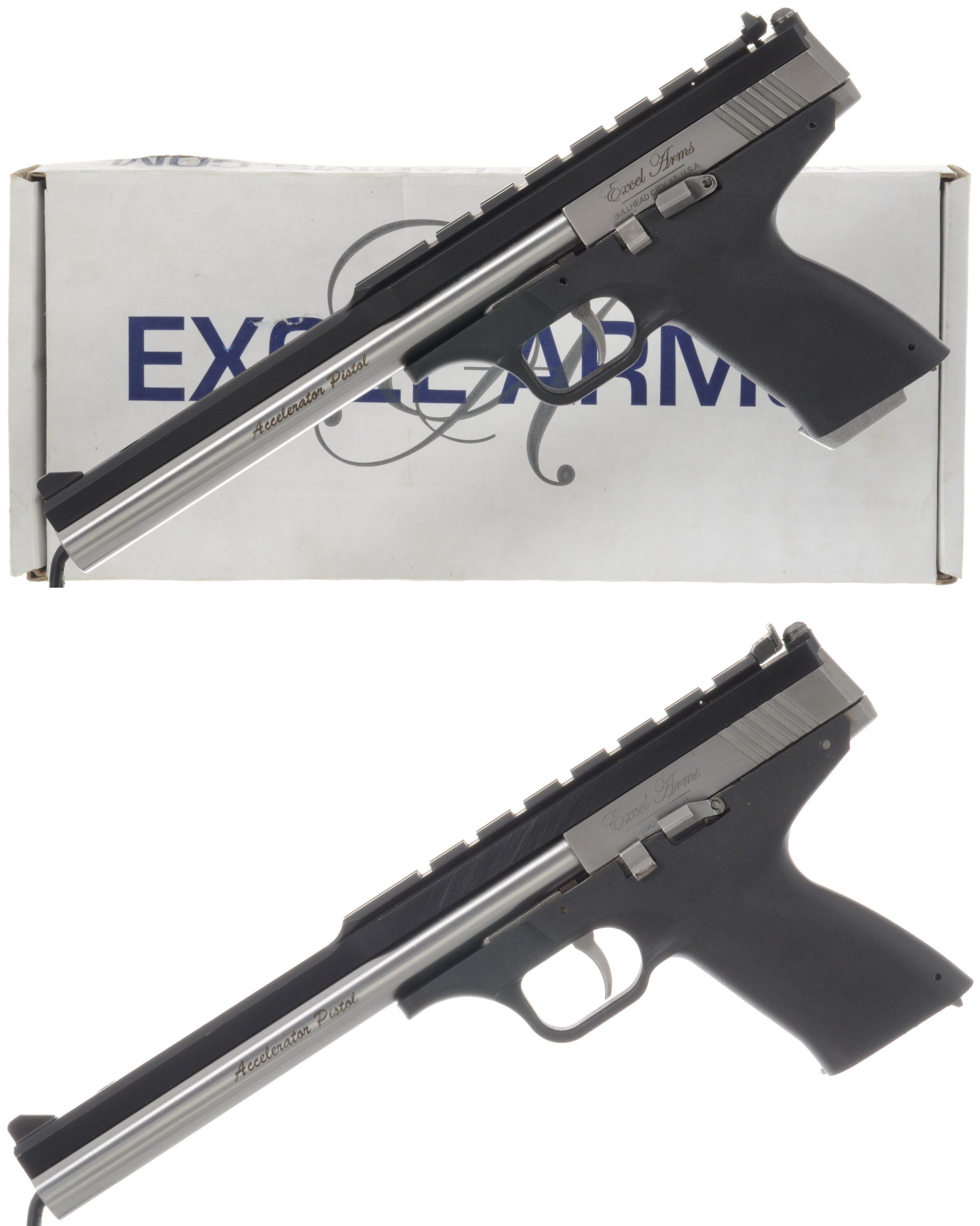 Two Excel Arms Accelerator Semi-Automatic Pistols | Rock Island Auction