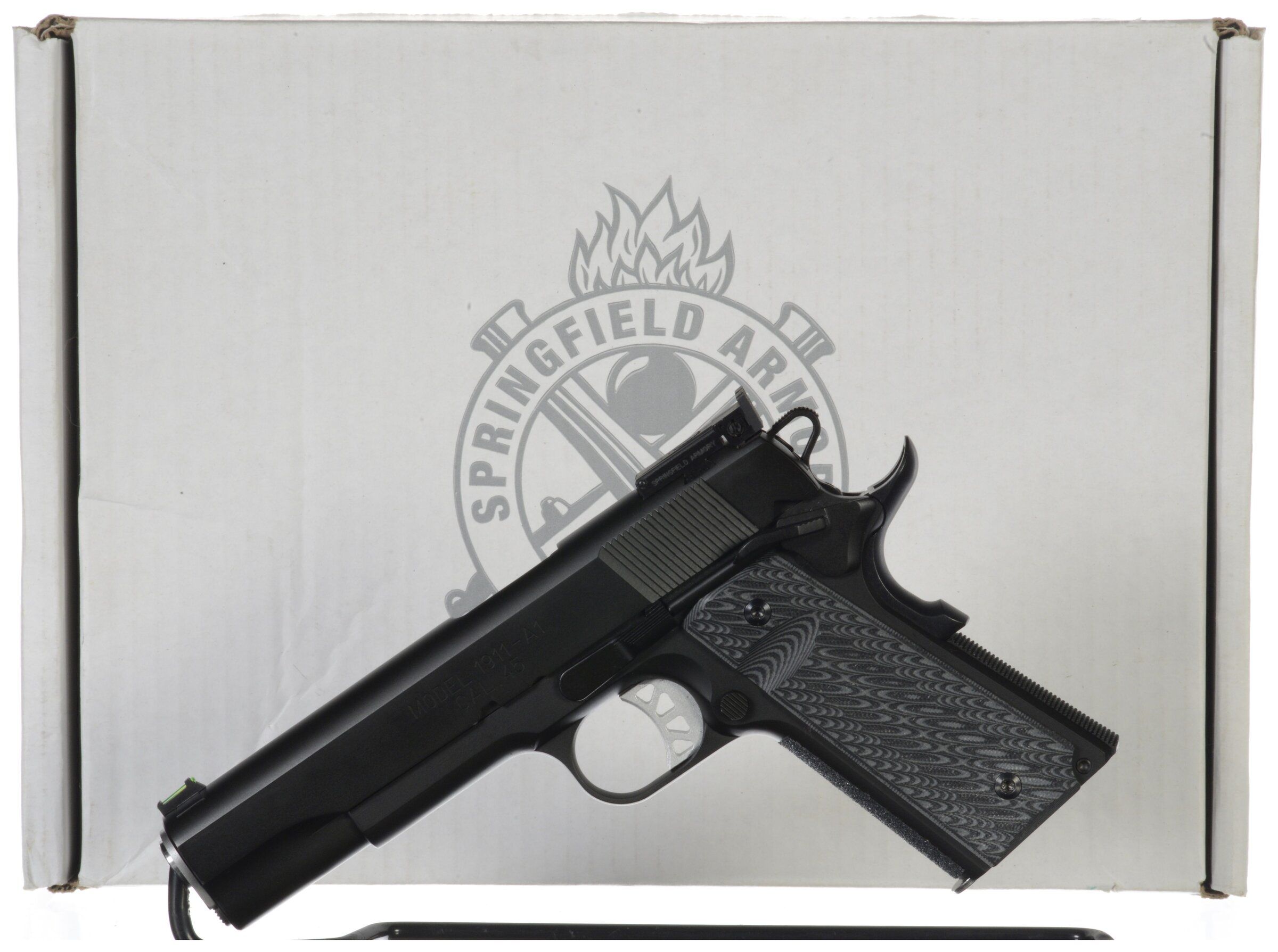 Springfield Range Officer Elite Semi-Automatic Pistol with Case | Rock ...