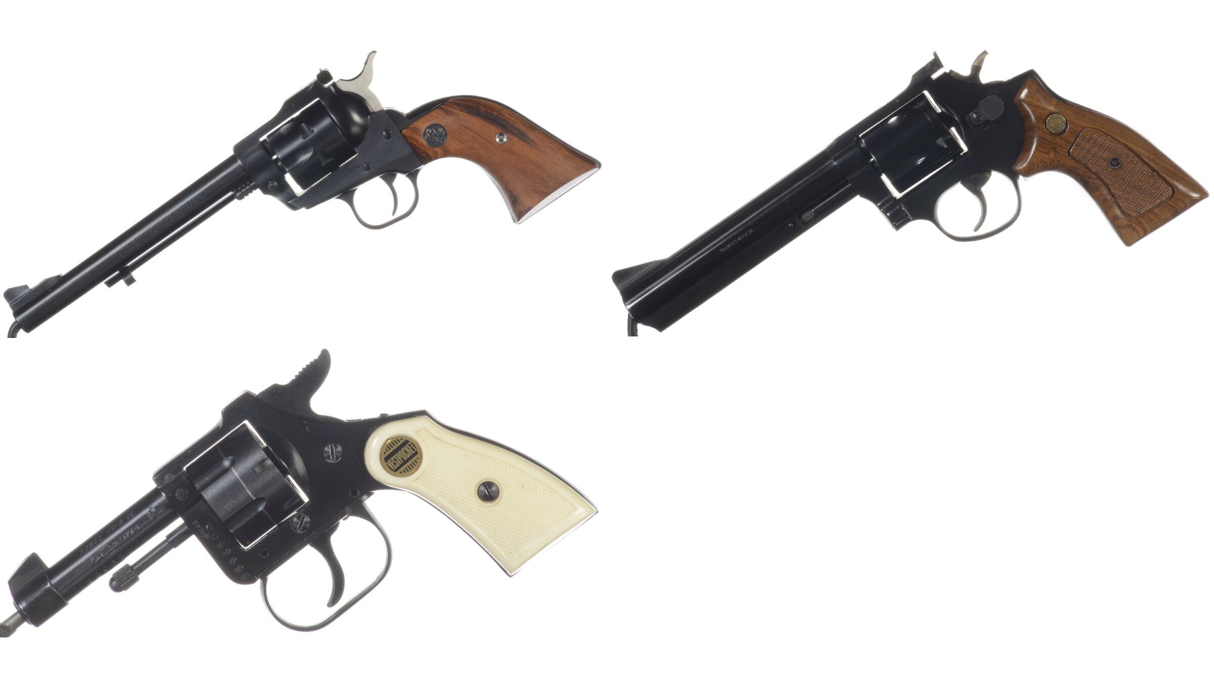 Three Revolvers | Rock Island Auction