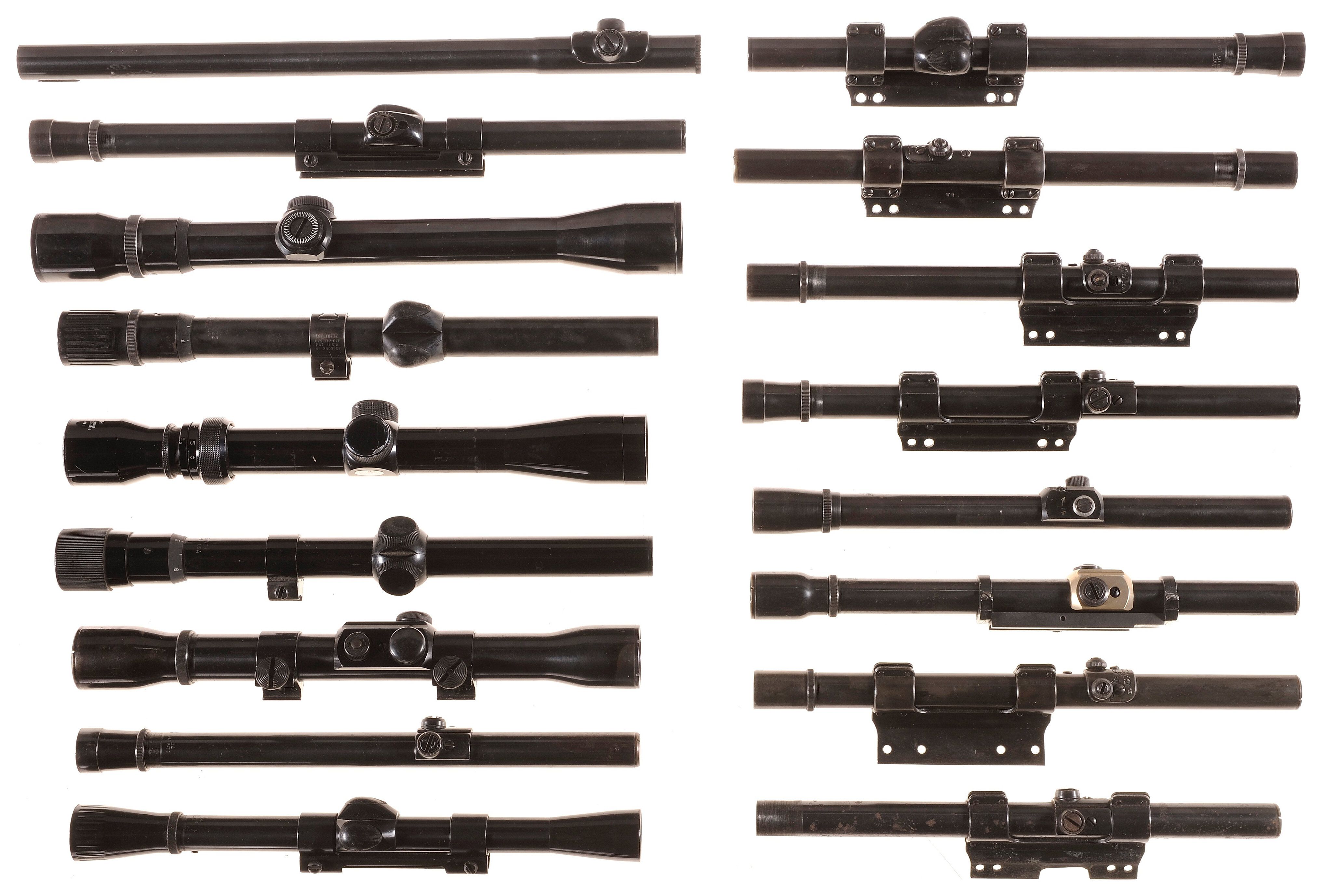 Group of Primarily Weaver Rifle Scopes | Rock Island Auction