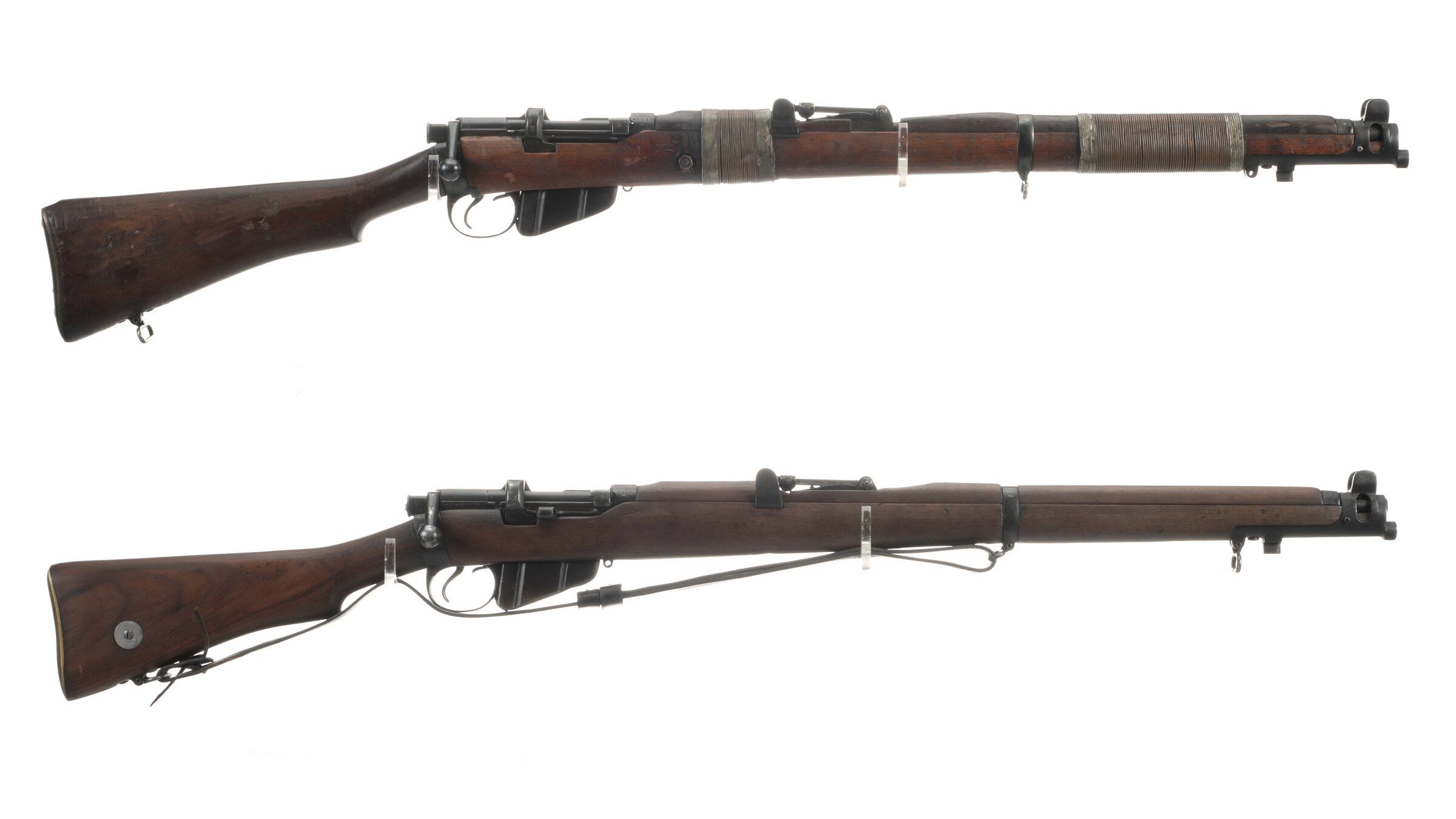 Two BSA Enfield Bolt Action Rifles | Rock Island Auction
