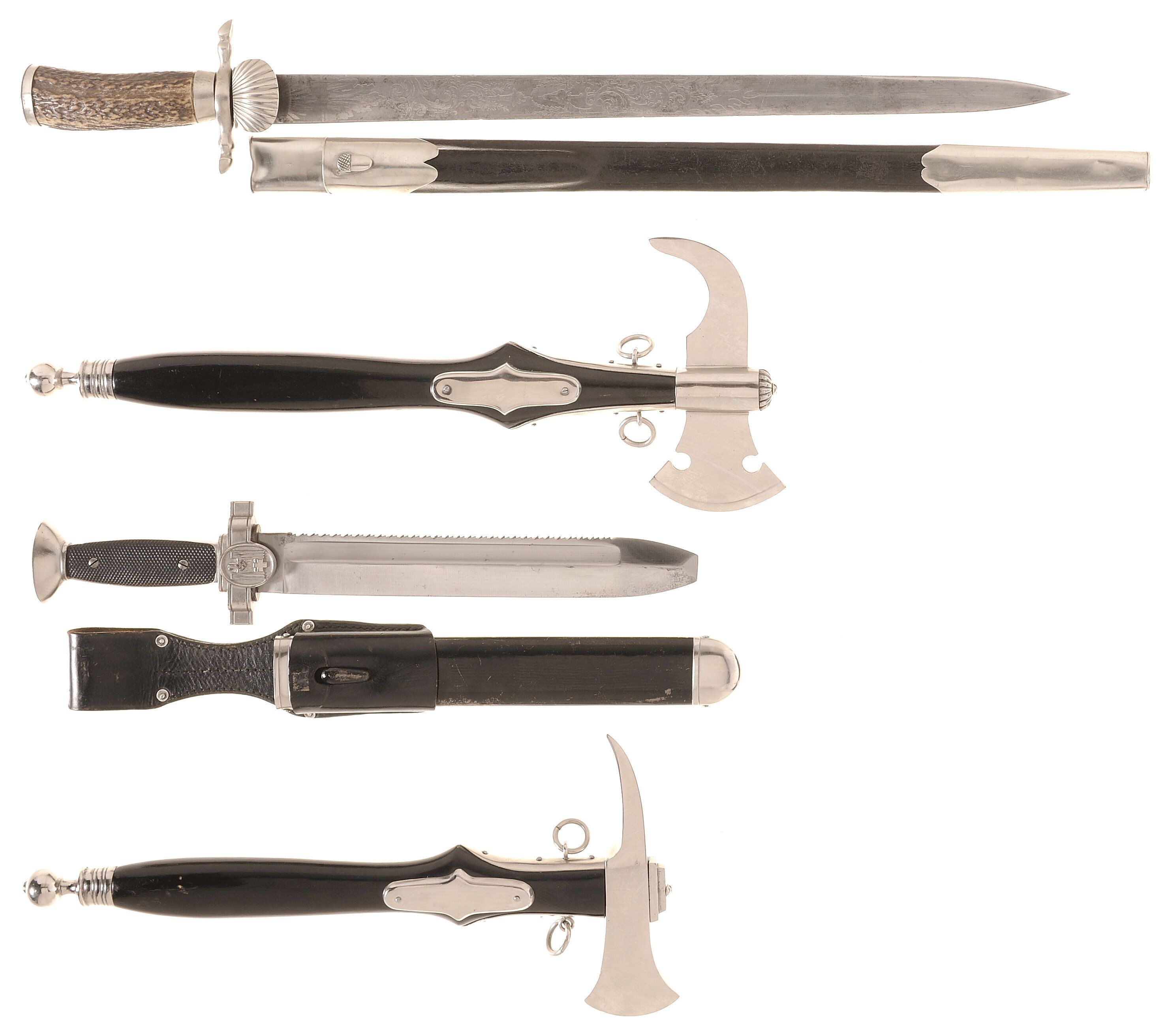 Four German Edged Weapons | Rock Island Auction