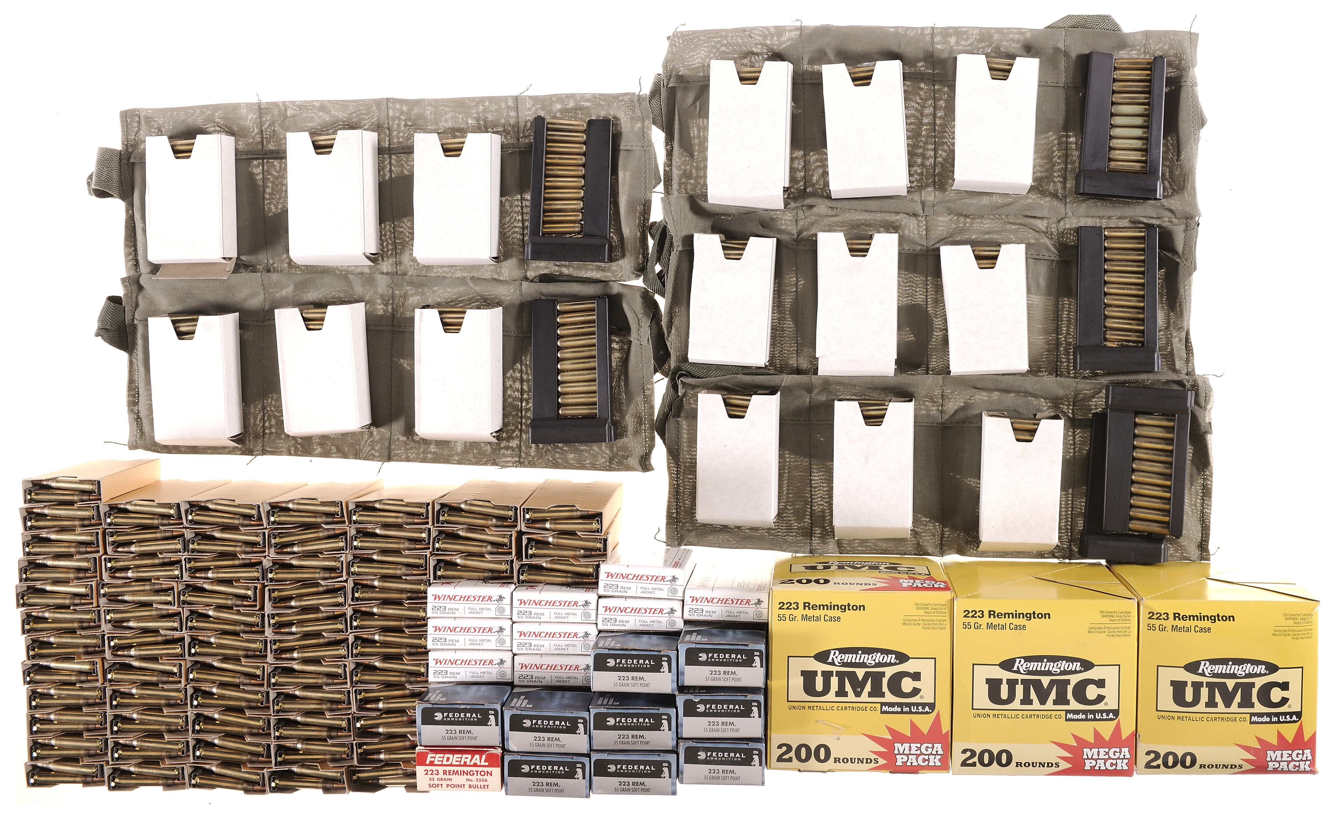 Group of .223 and 5.56 Caliber Ammunition | Rock Island Auction
