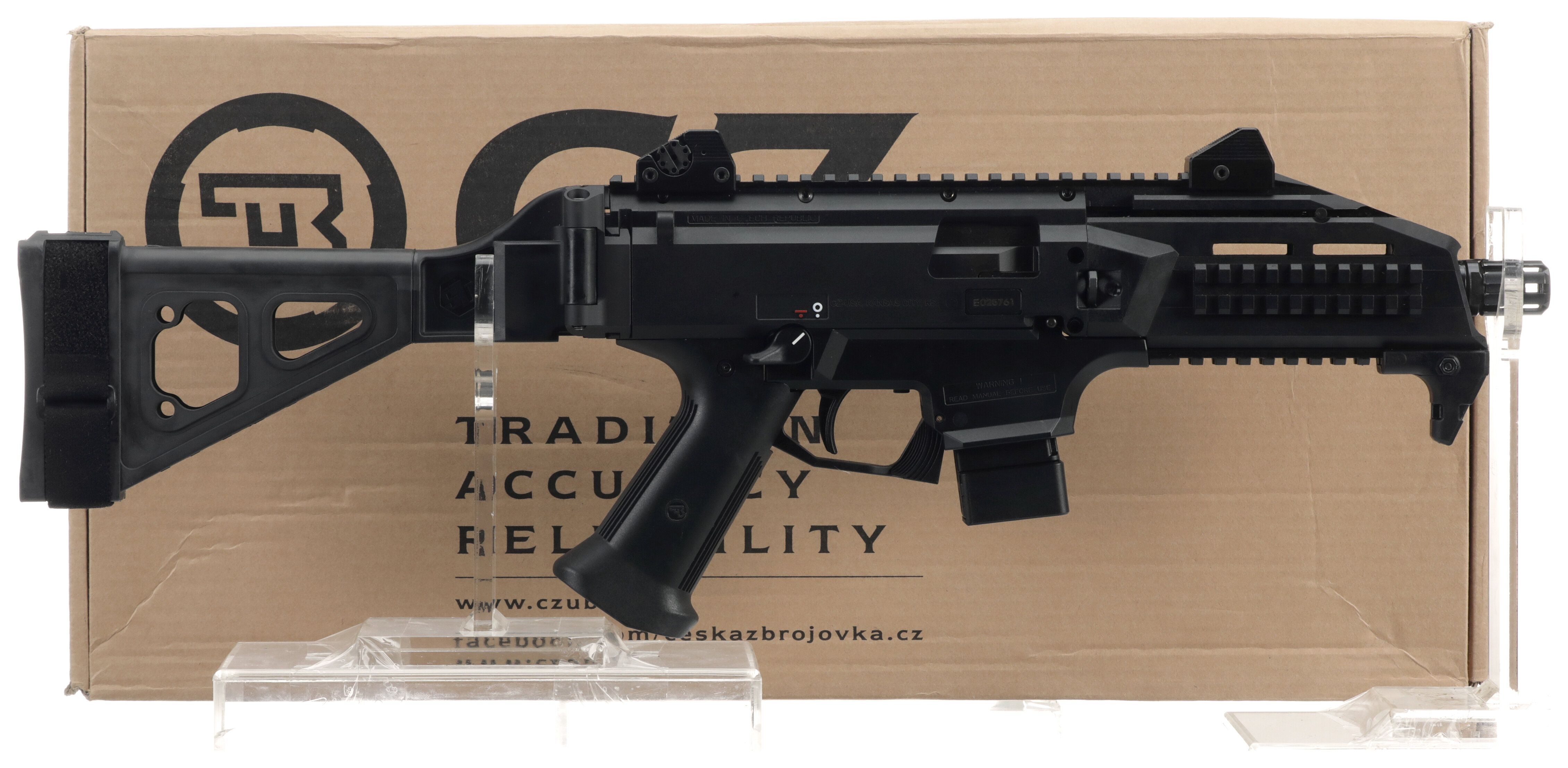 CZ Scorpion Evo 3 S1 Semi-Automatic Pistol with Box | Rock Island Auction